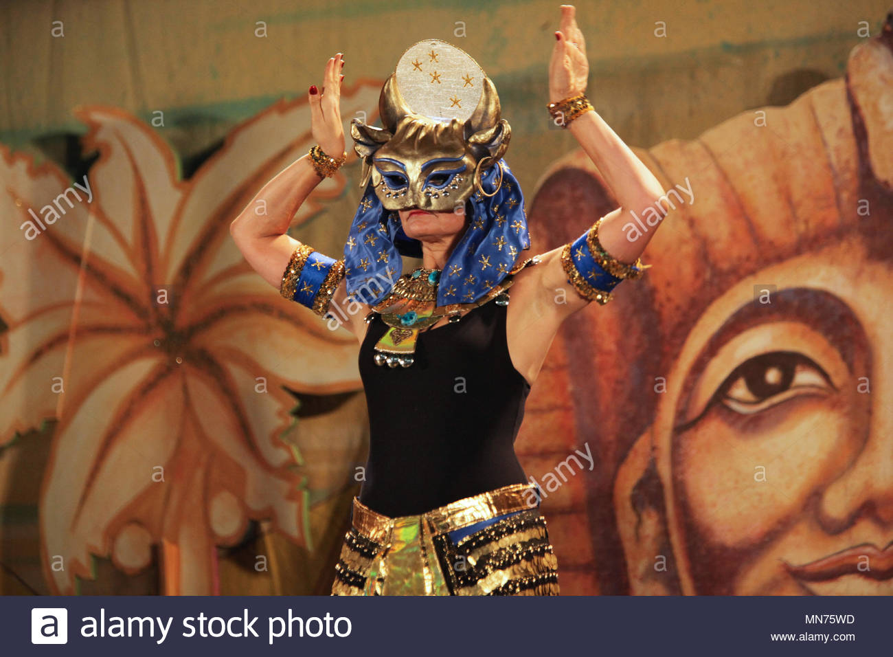 Egyptian Goddess Tefnut High Resolution Stock Photography and Images ...