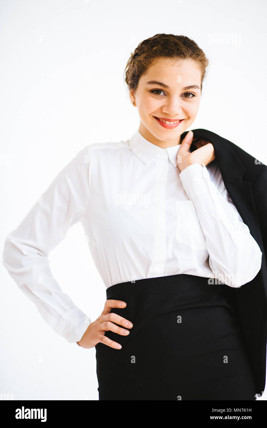 Success smiling hi-res stock photography and images - Alamy