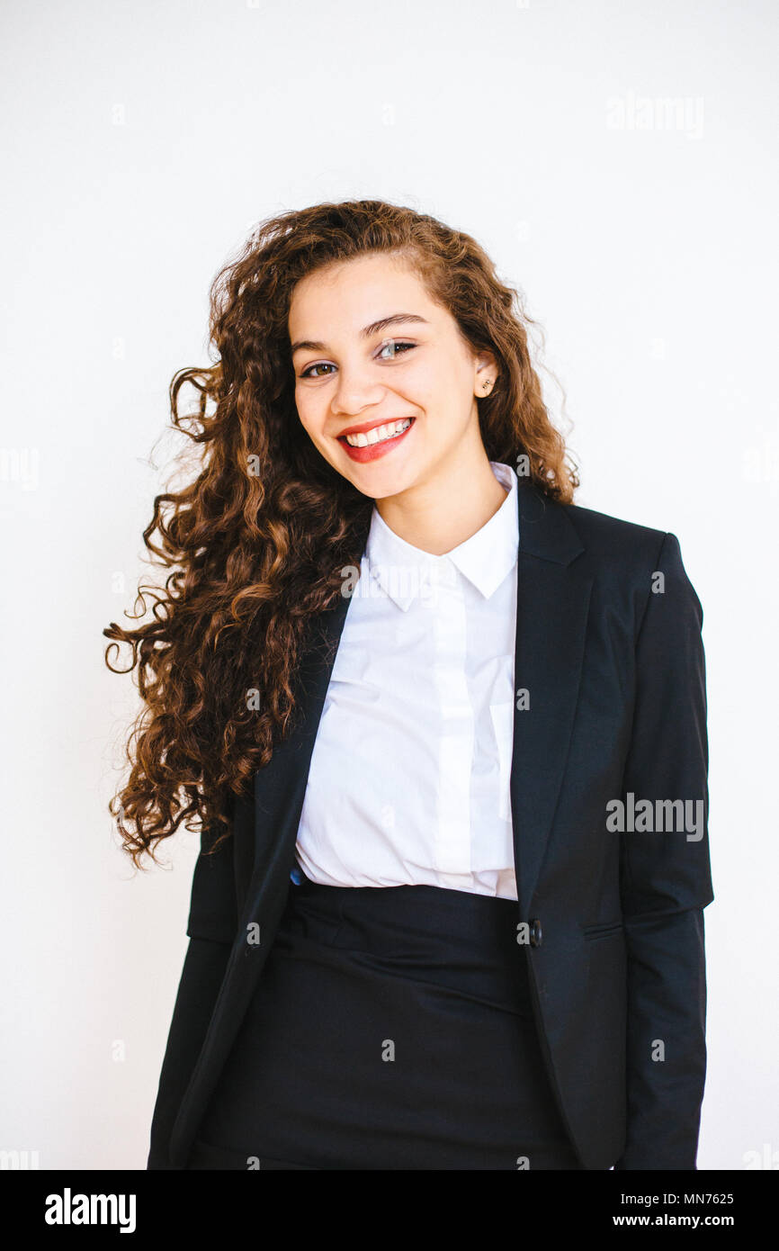 Portrait successful executive businesswoman smart hi-res stock ...