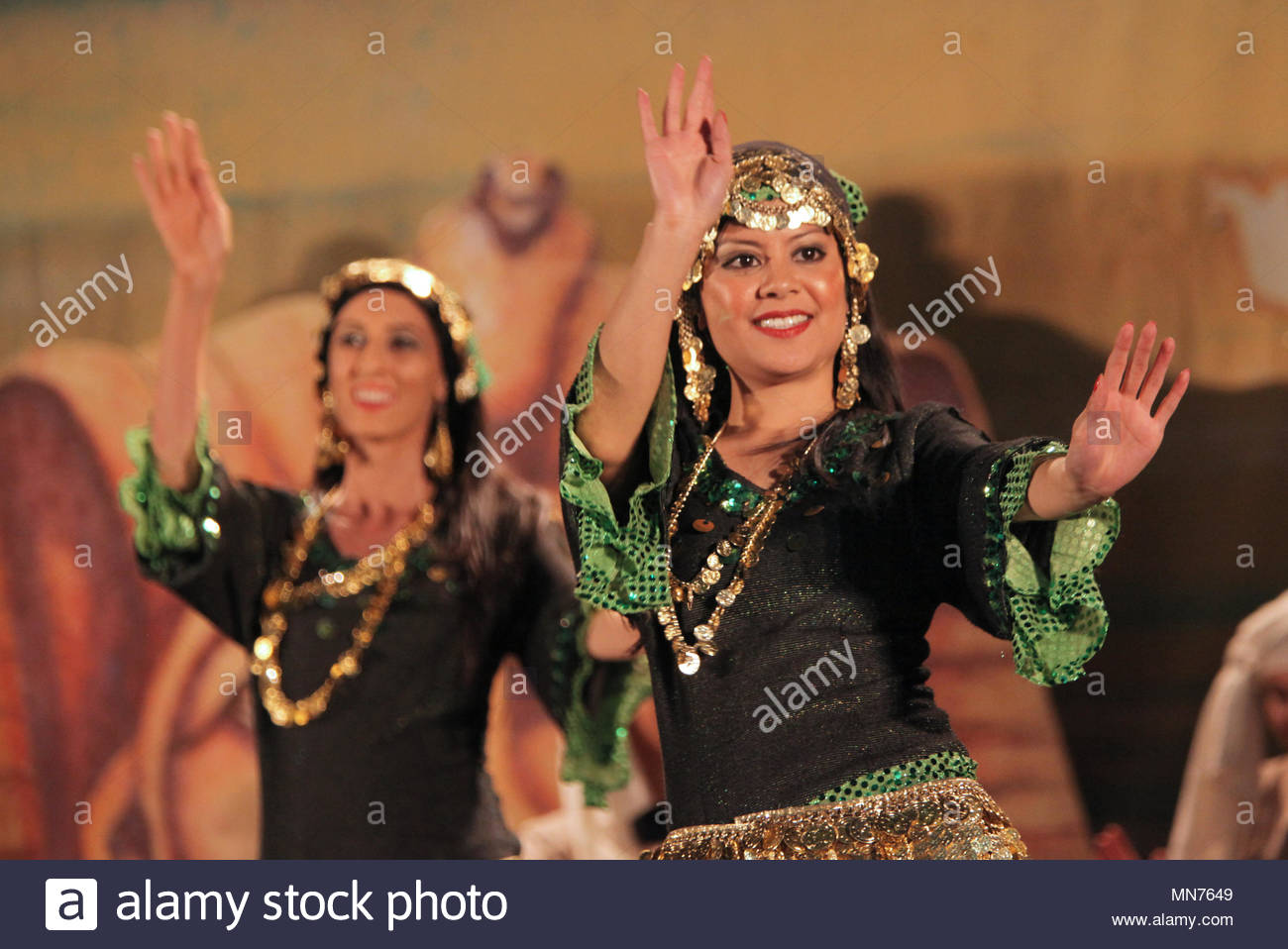 Egyptian Belly Dancer In Black High Resolution Stock Photography and ...