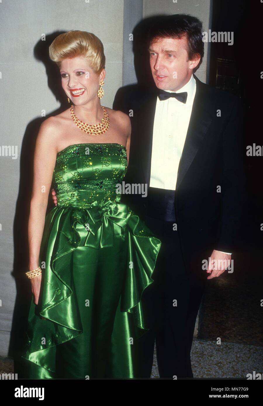 Donald trump ivana trump 1989 hi-res stock photography and images - Alamy