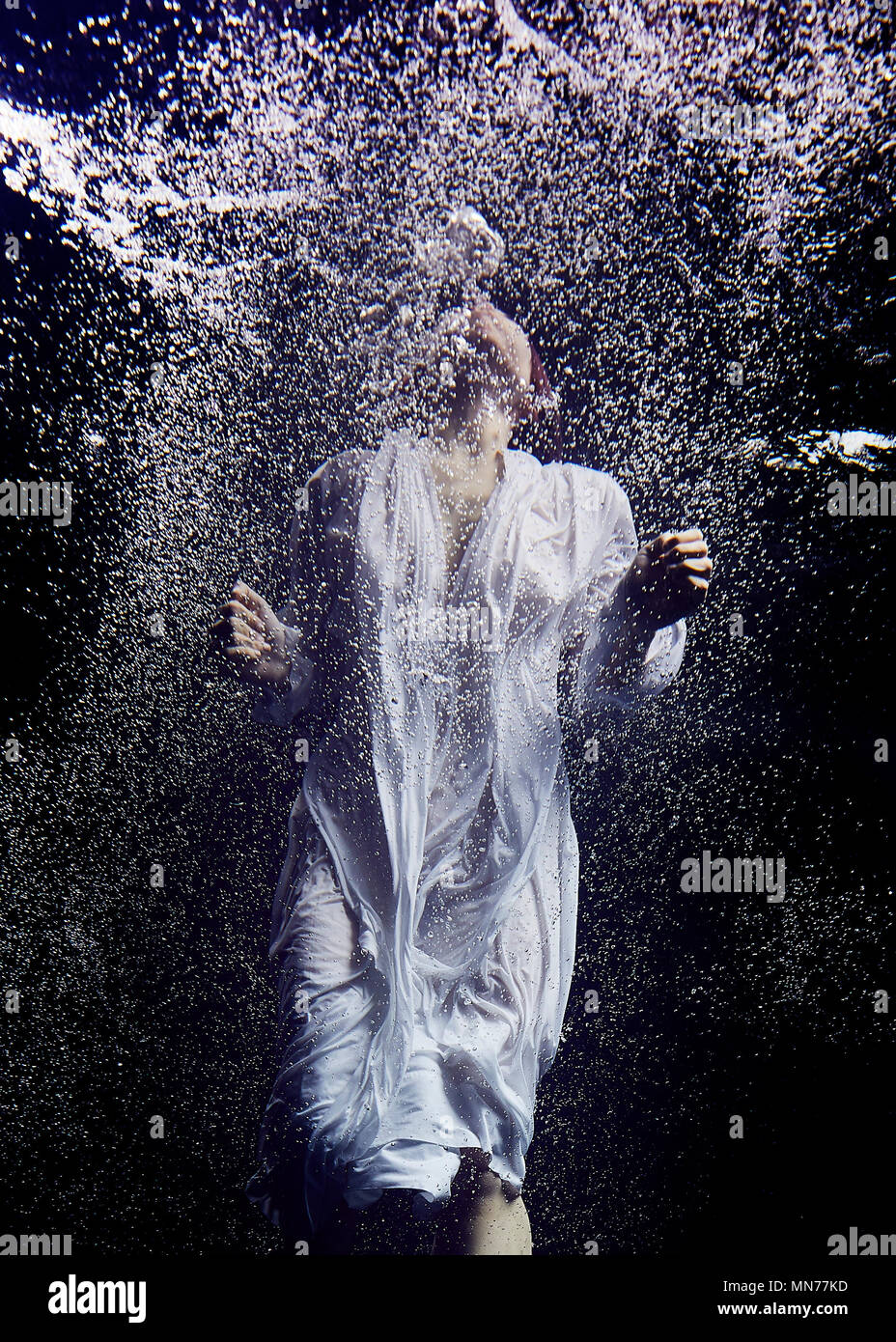 Submerged model hi-res stock photography and images - Alamy