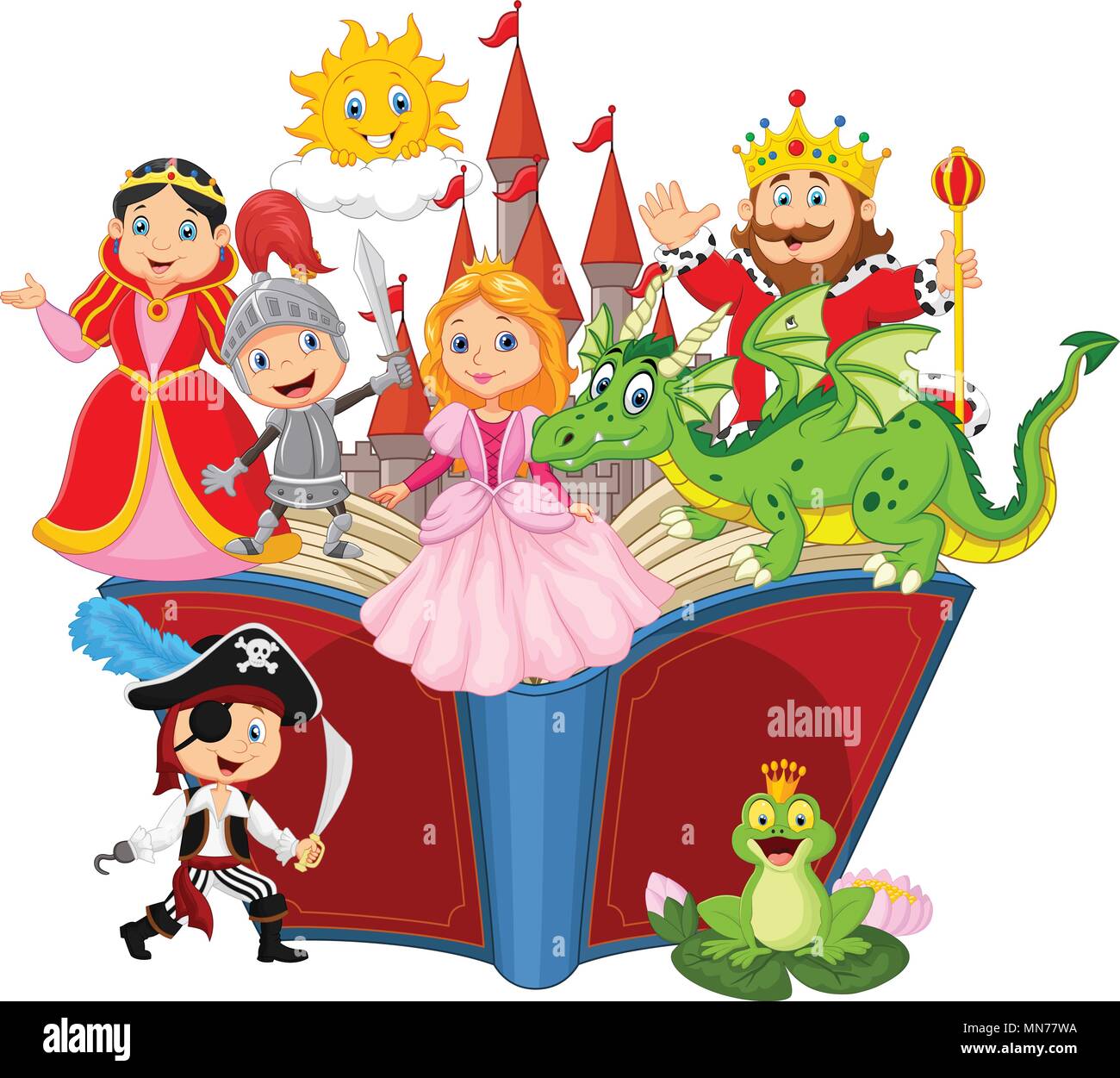 Medieval page boy Stock Vector Images - Alamy