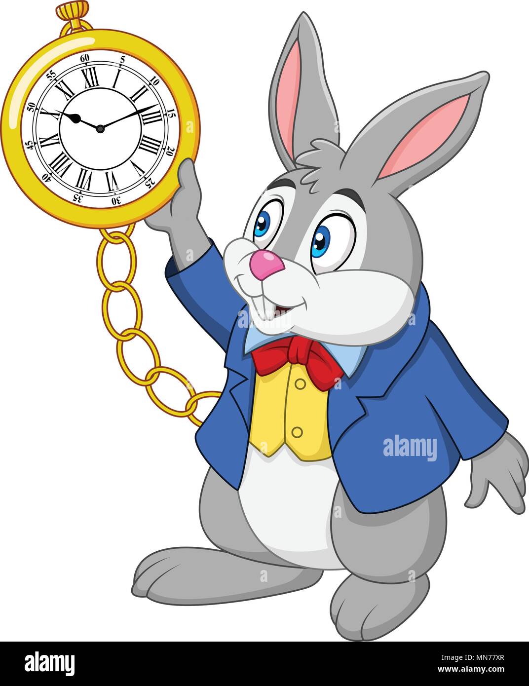 The White Rabbit Alice Pocket Watch High Resolution Stock Photography ...