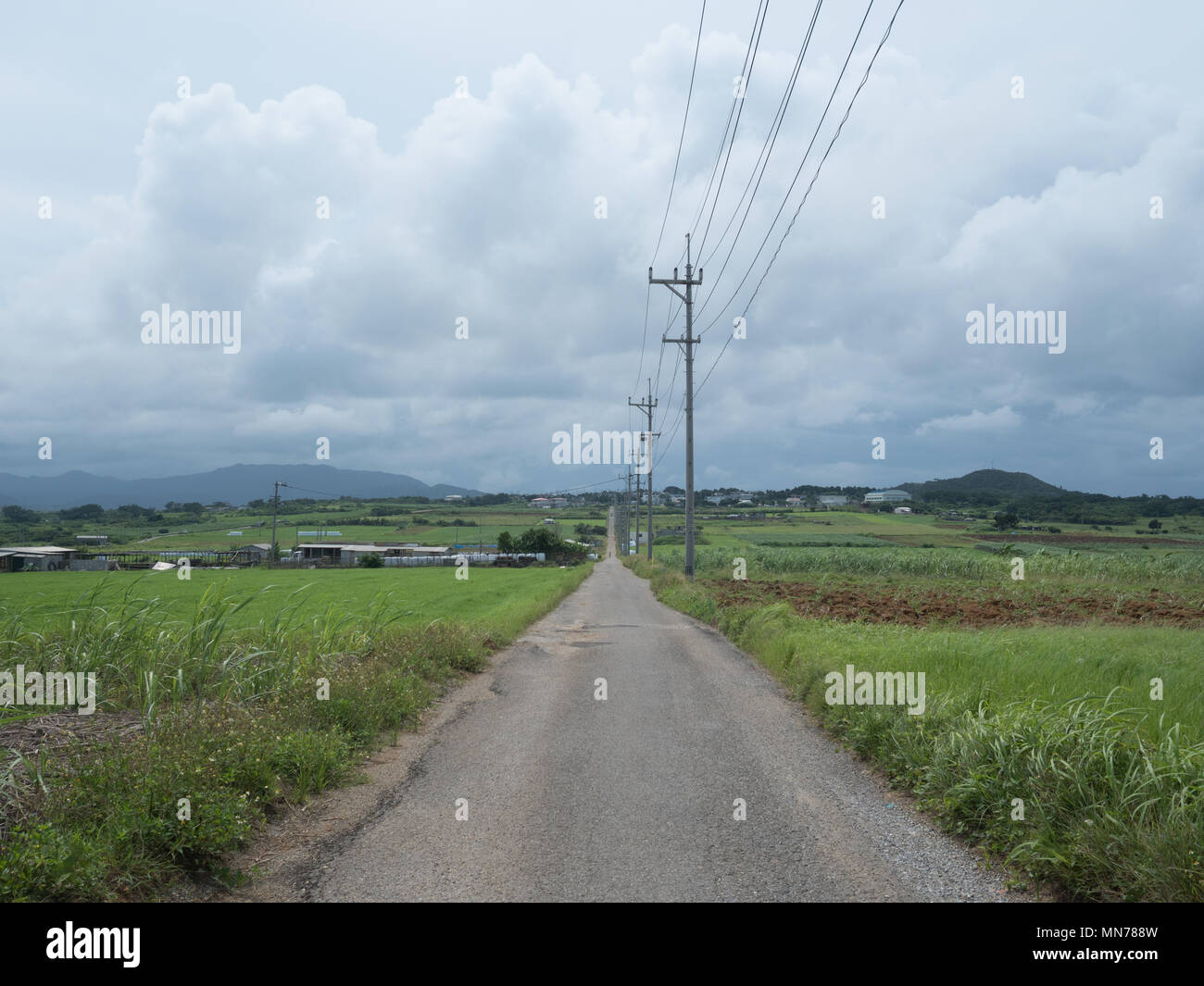 Landscape in Kohama Island, Okinawa Prefecture, Japan Stock Photo - Alamy