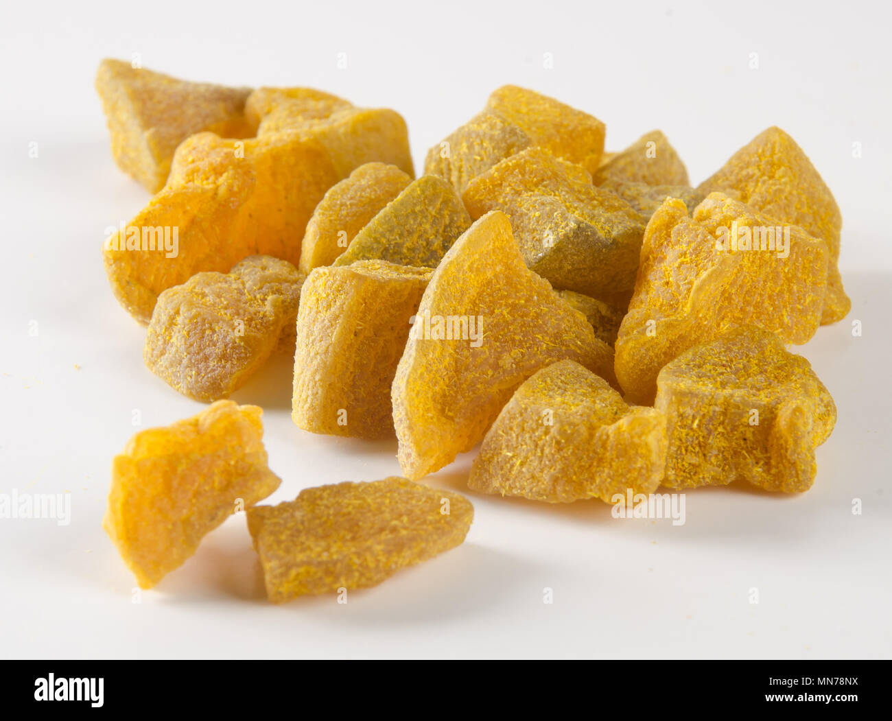 preserved fruits or dry ginger on the background Stock Photo - Alamy