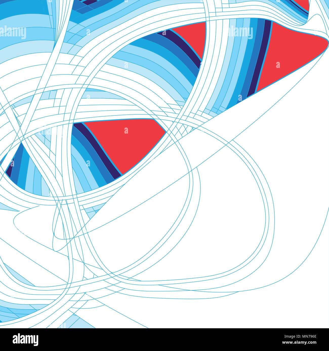 Abstract colored background with wavy color elements Stock Vector Image ...