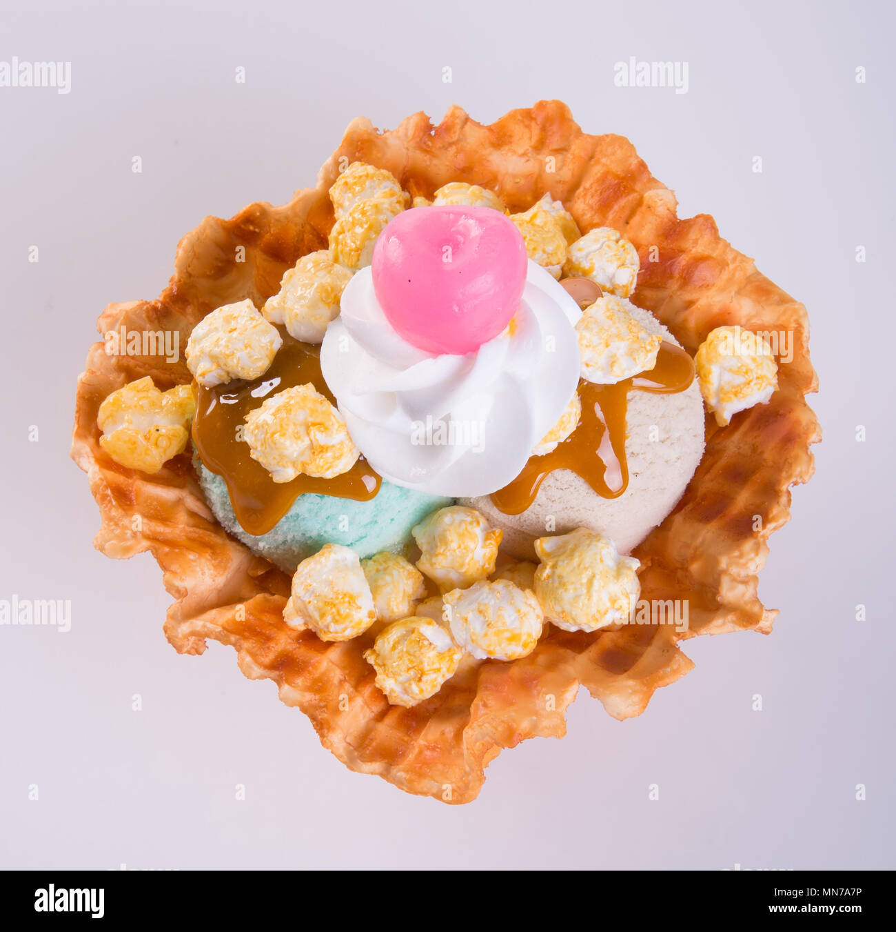 ice cream scoop or mixed ice cream scoops ice cream on background Stock ...