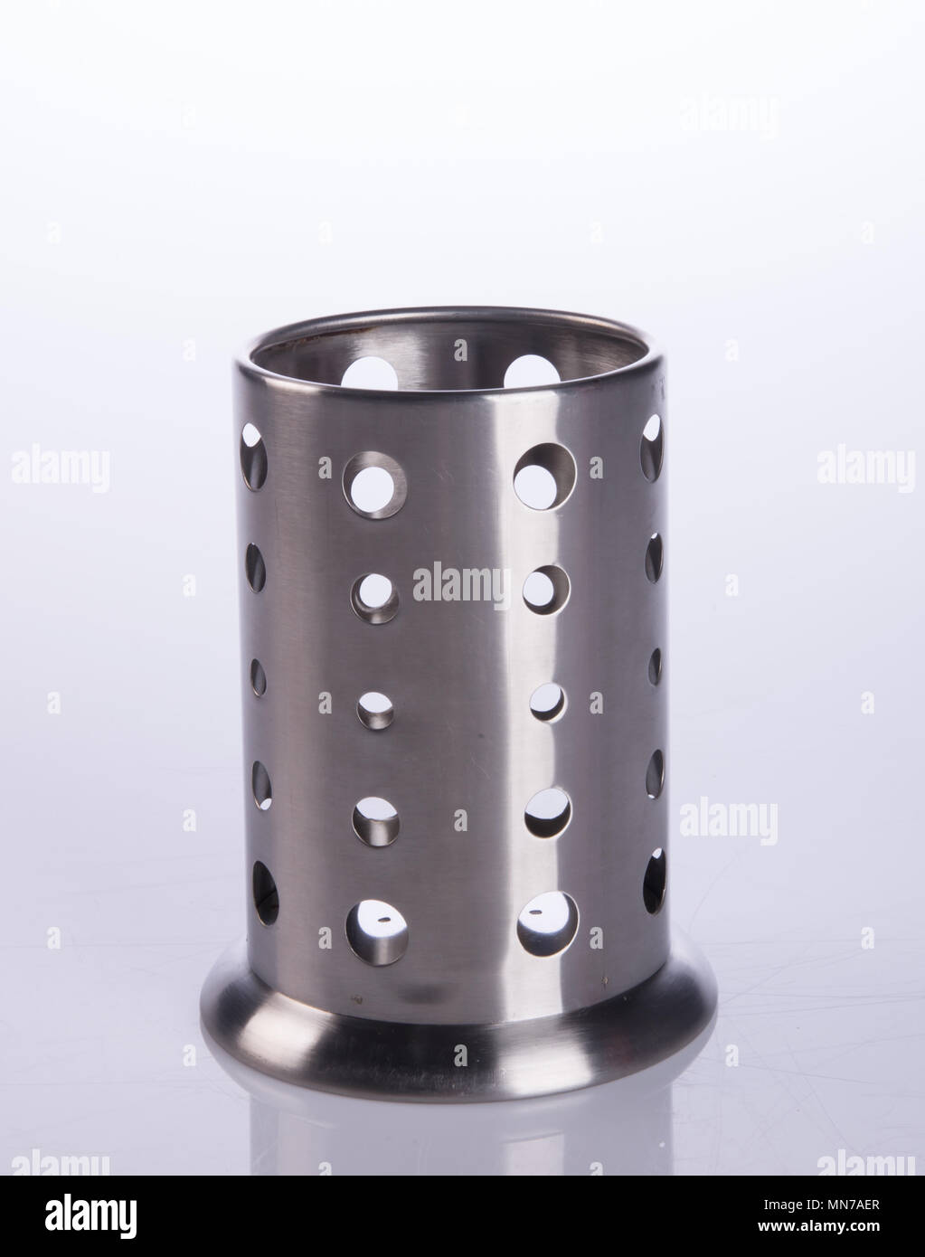 Kitchen utensils holder on the background Stock Photo - Alamy