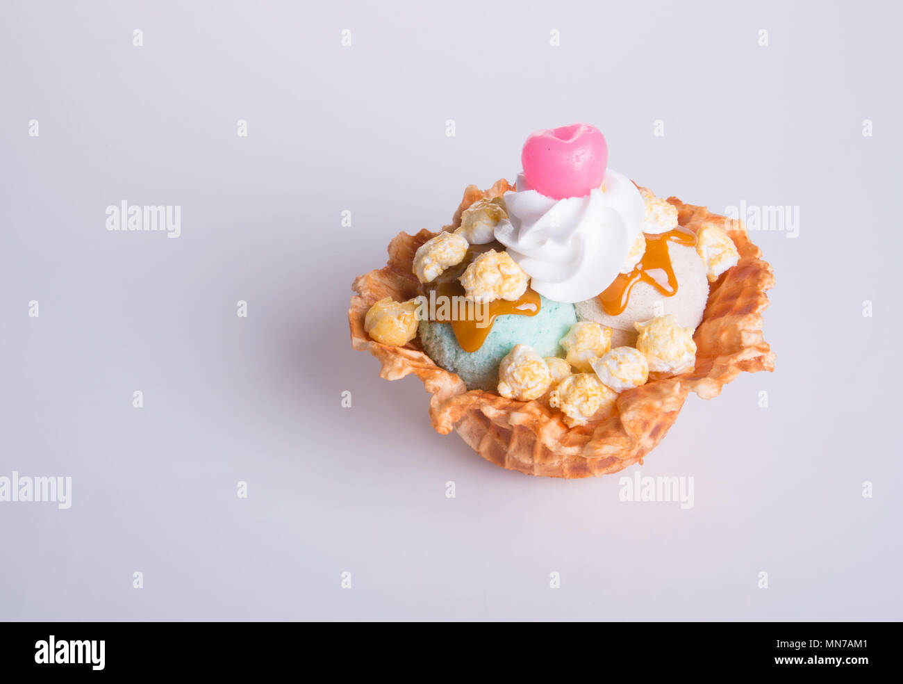 ice cream scoop or mixed ice cream scoops ice cream on background Stock ...