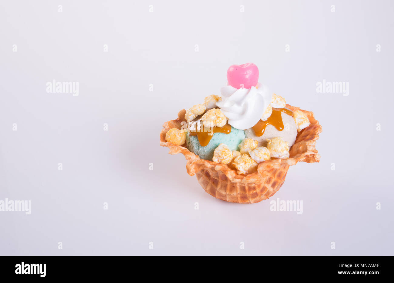 ice cream scoop or mixed ice cream scoops ice cream on background Stock ...