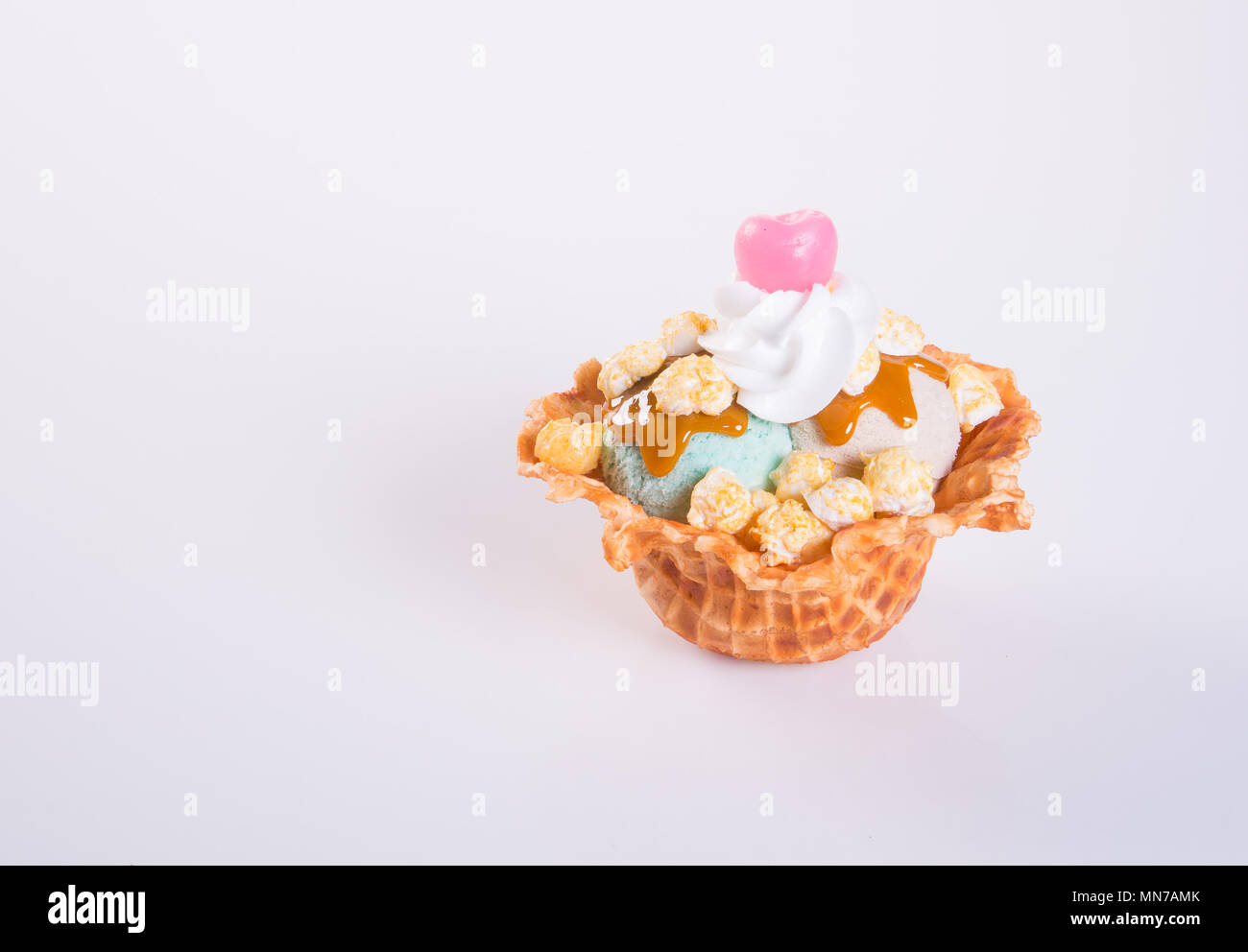 ice cream scoop or mixed ice cream scoops ice cream on background Stock ...