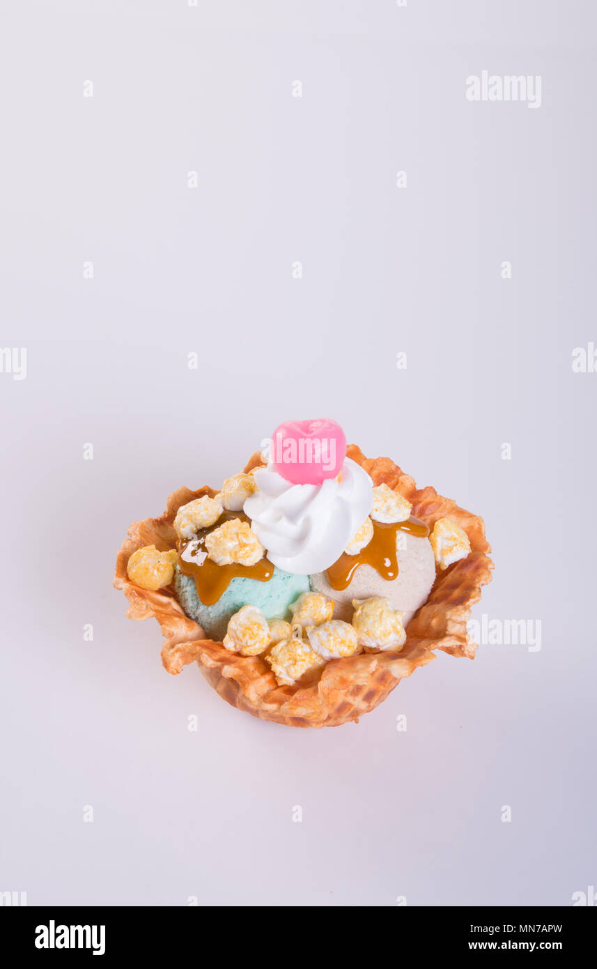 ice cream scoop or mixed ice cream scoops ice cream on background Stock ...