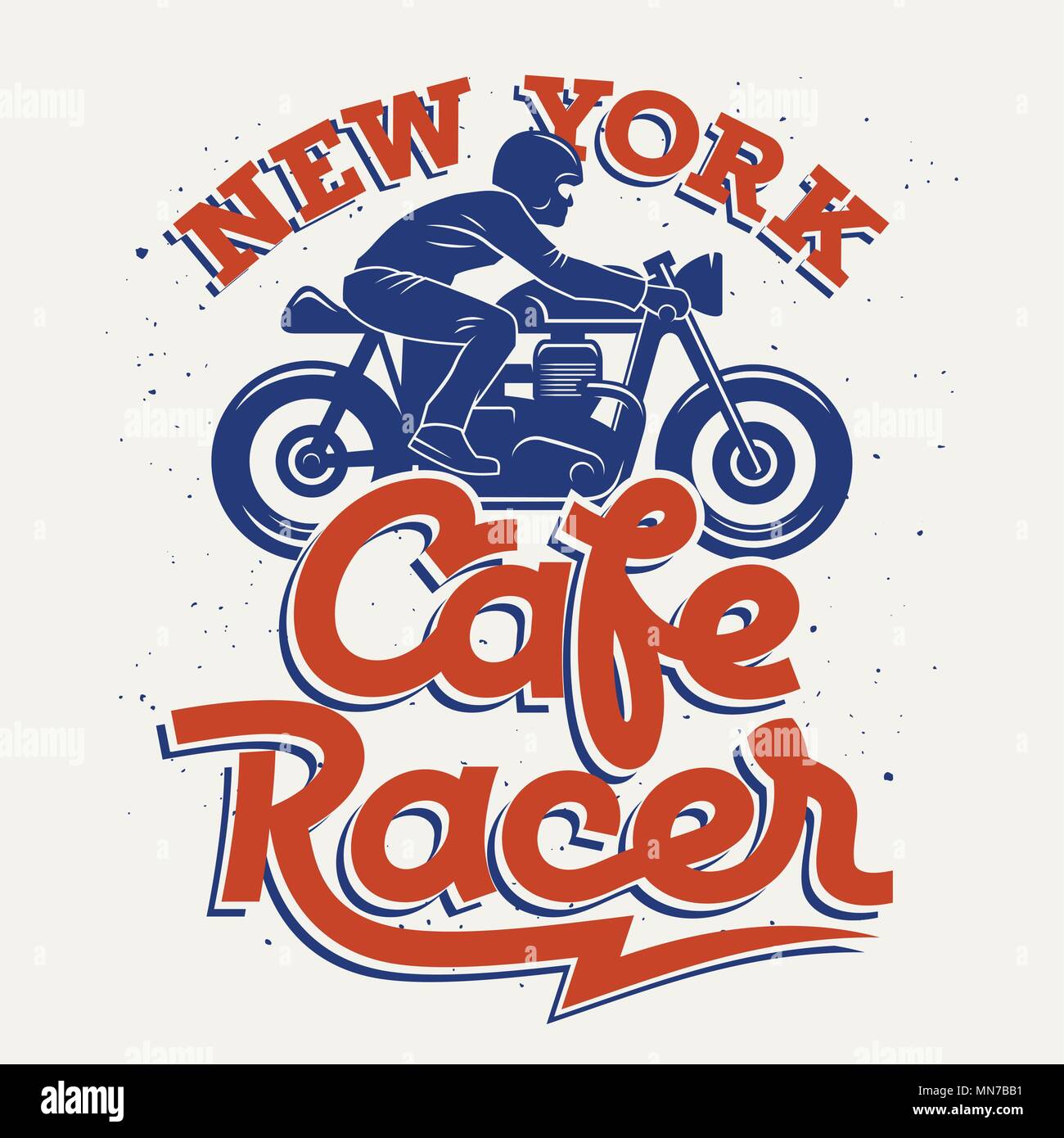 Cafe Racer Logo Vector