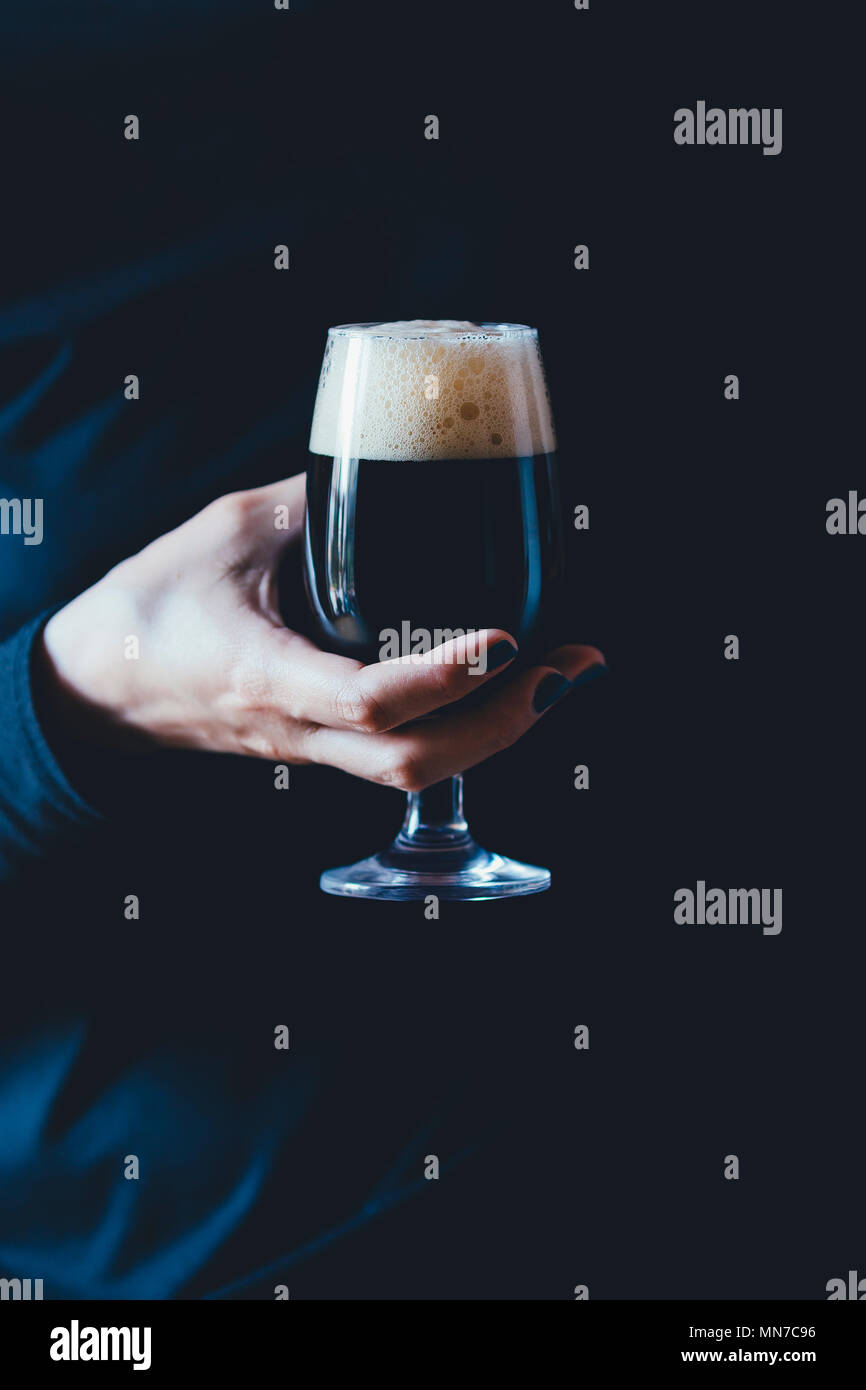 Pale ale in glass hi-res stock photography and images - Alamy