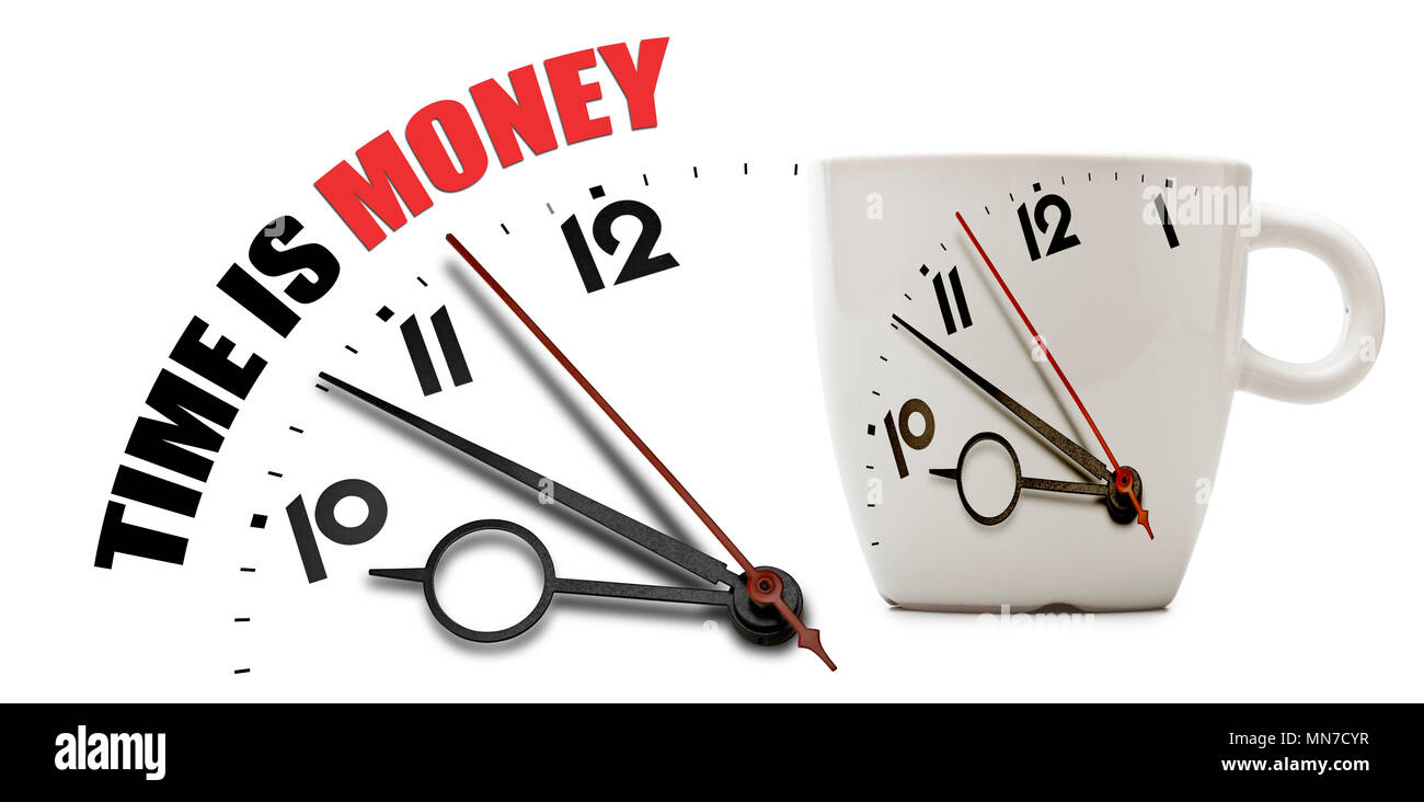 Text tea time cup Cut Out Stock Images & Pictures - Alamy