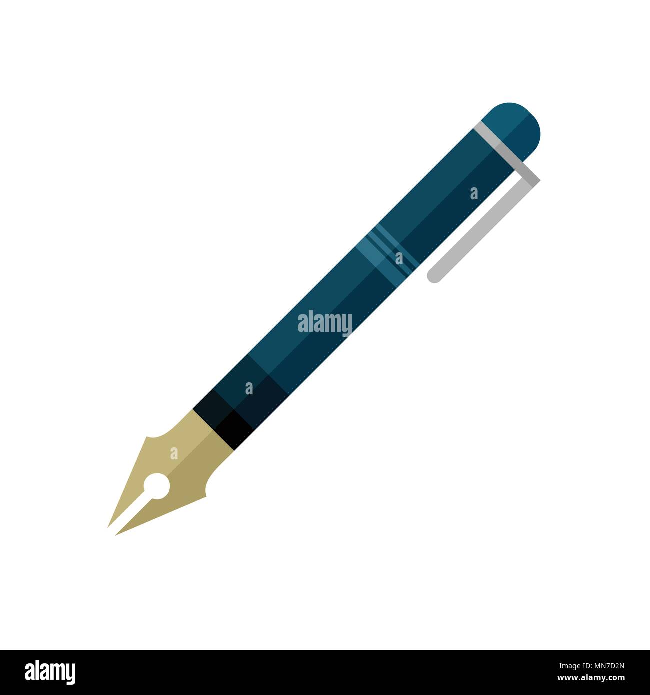 Simple Pen Classic Vector Illustration Graphic Design Stock Vector ...