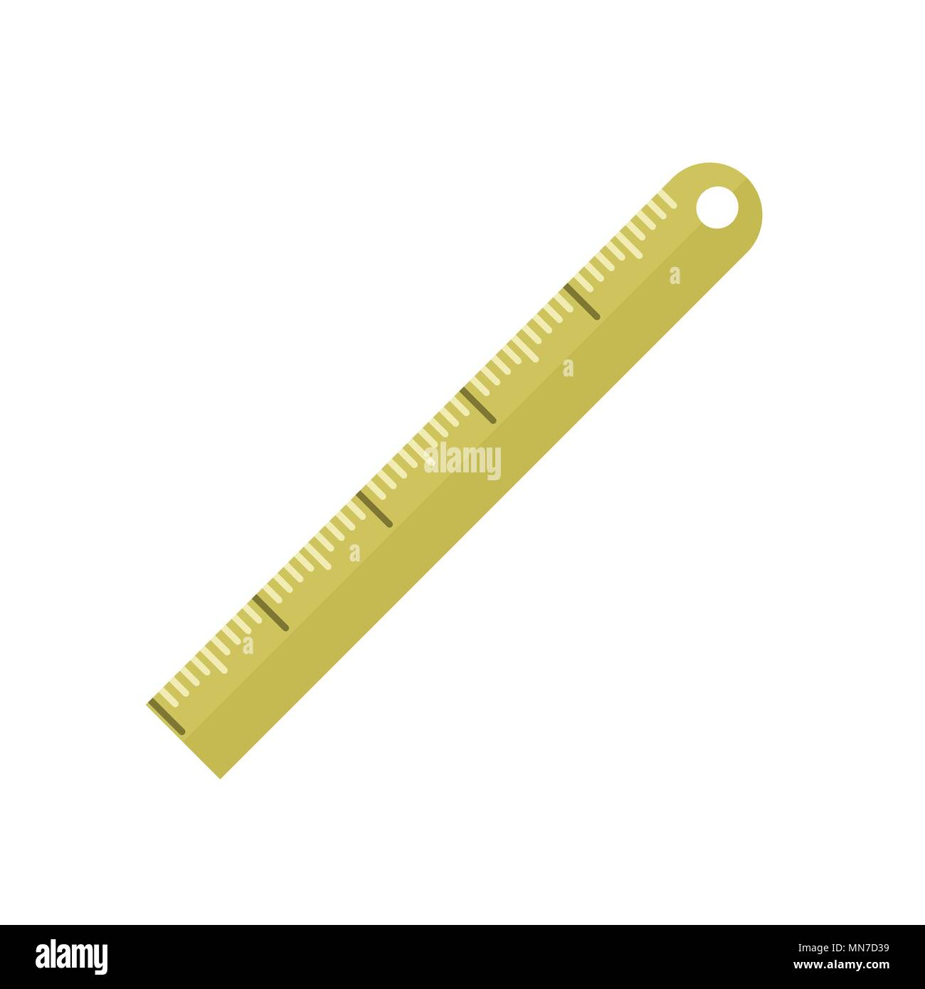 Basic Straight Line Ruler Scales Vector Illustration Graphic Design ...