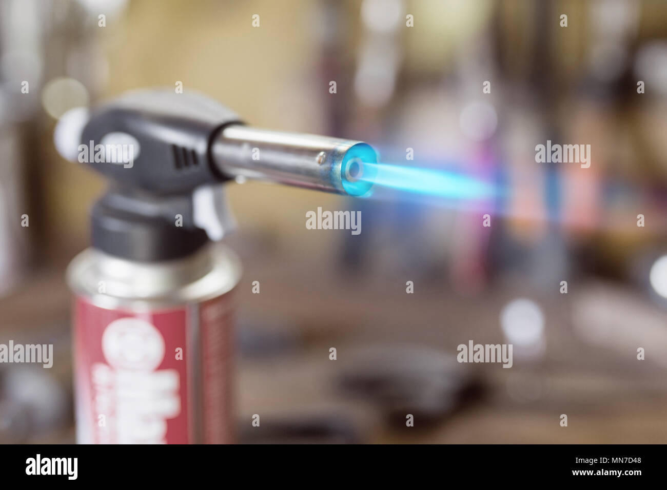 Camping stove gas canister hi-res stock photography and images - Alamy