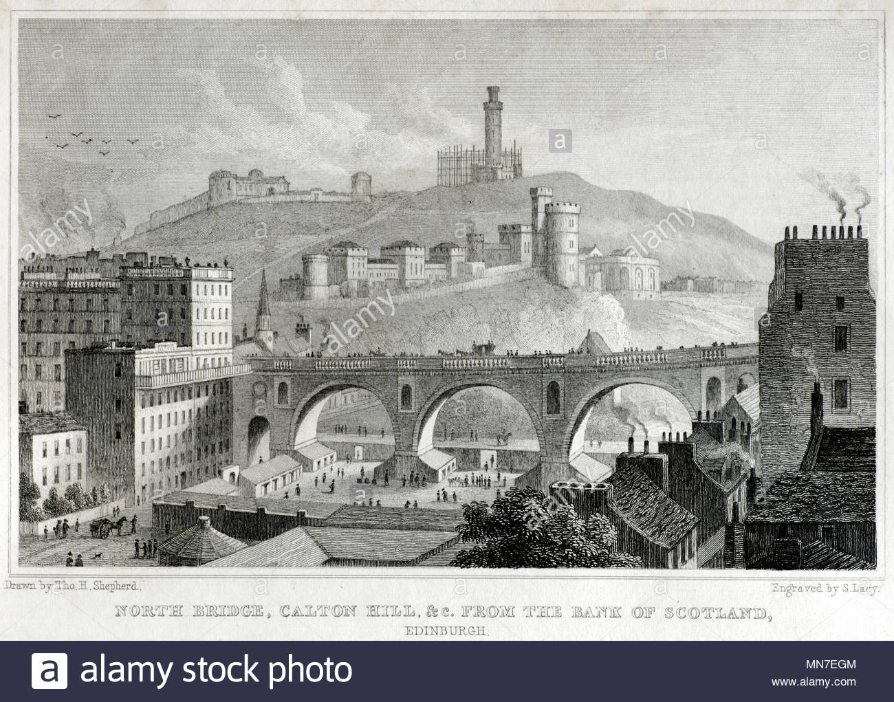 Edinburgh scotland 1800s hi-res stock photography and images - Alamy
