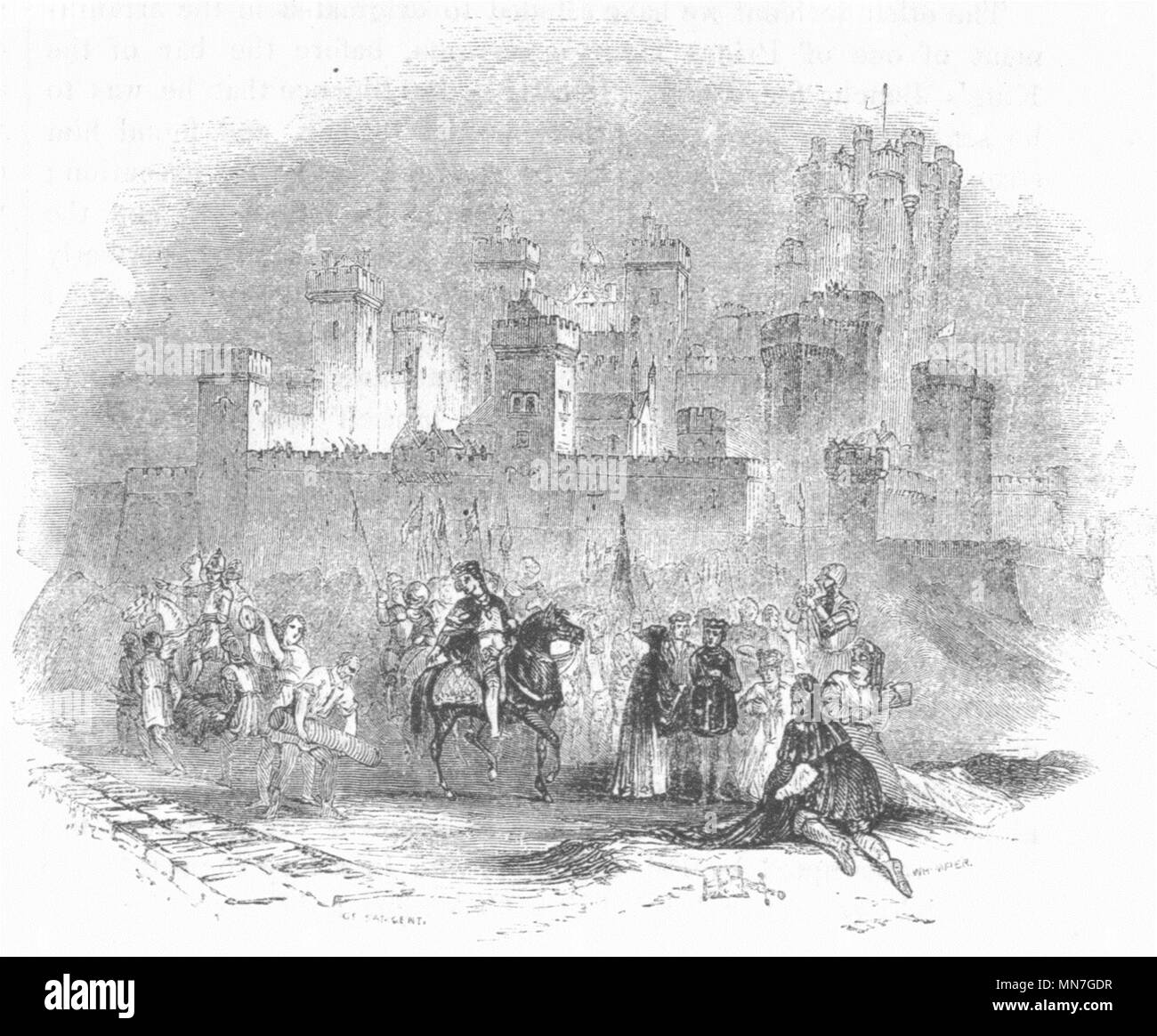 Of pontefract hi-res stock photography and images - Alamy