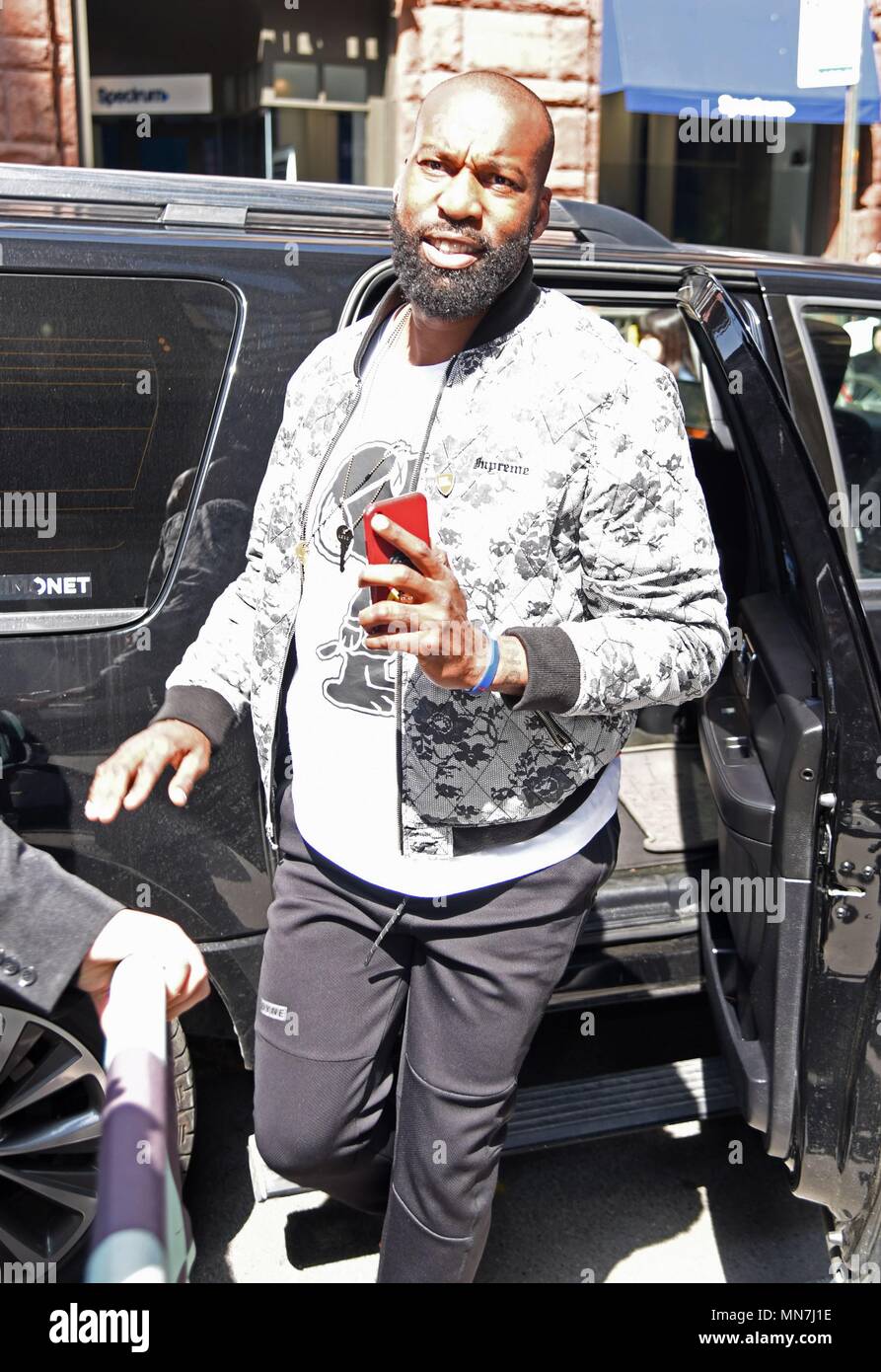 New York, NY, USA. 14th May, 2018. Baron Davis, seen at BUILD Series to promote SORE WINNERS out ...
