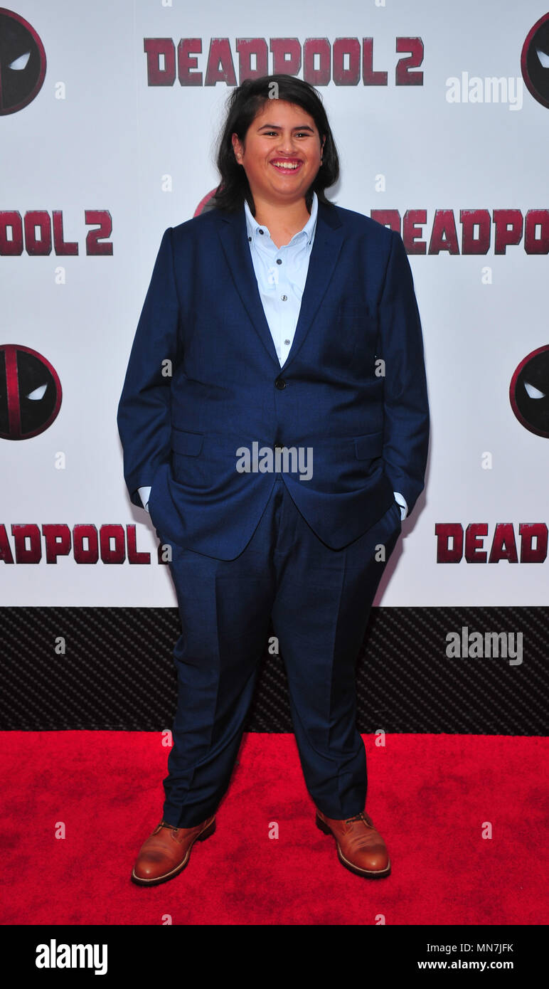 Bronx, NY, USA. 14th May, 2018. Julian Dennison attends the 'Deadpool 2 ...