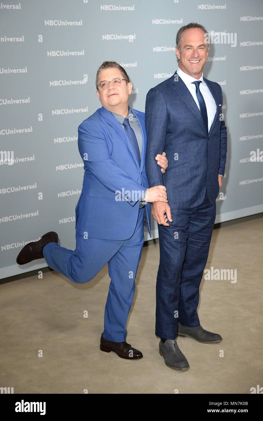 New York, NY, USA. 14th May, 2018. Patton Oswalt, Christopher Meloni at ...