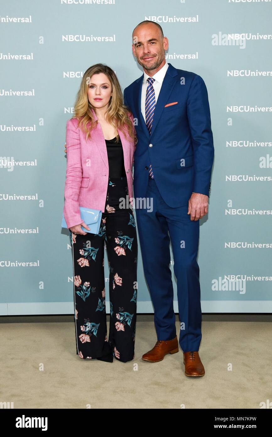 Harriet Dyer, Paul Blackthorne at arrivals for NBC Universal Upfront ...