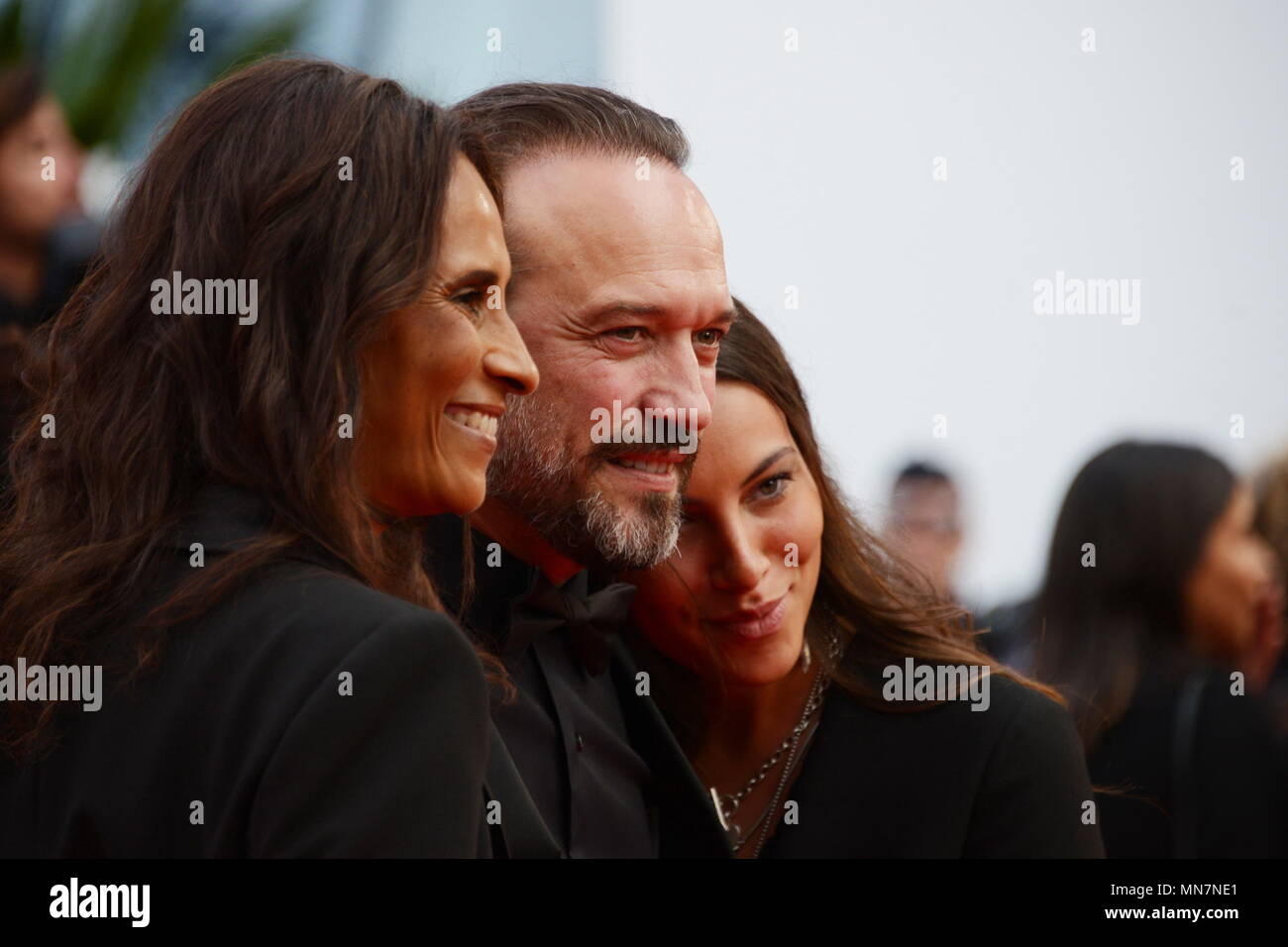 Cannes, France. 13th May, 2018. CANNES, FRANCE - MAY 13: (L-R) Tess ...