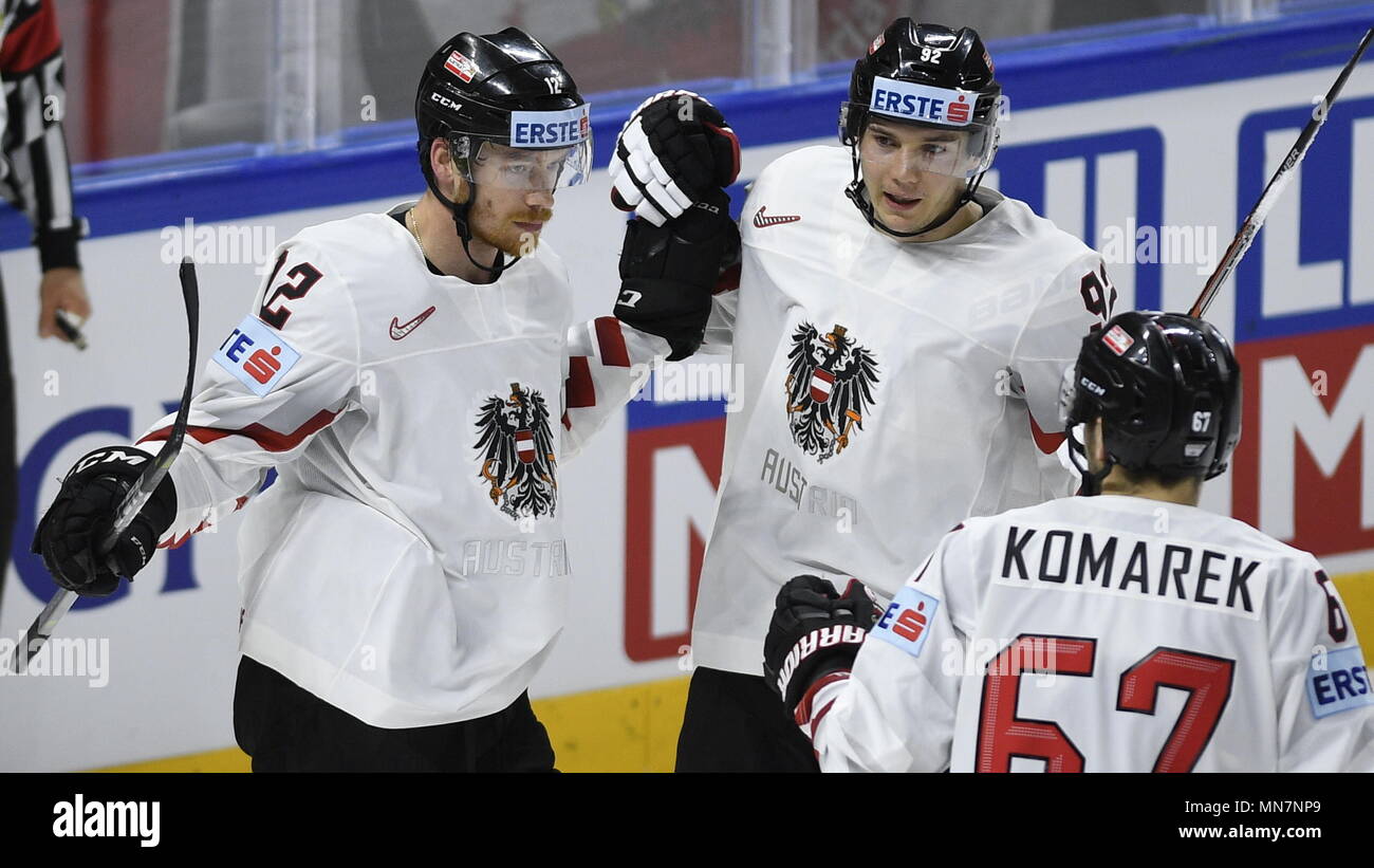Kodan, Denmark. 14th May, 2018. L-R MICHAEL RAFFL, CLEMENS UNTERWEGER ...