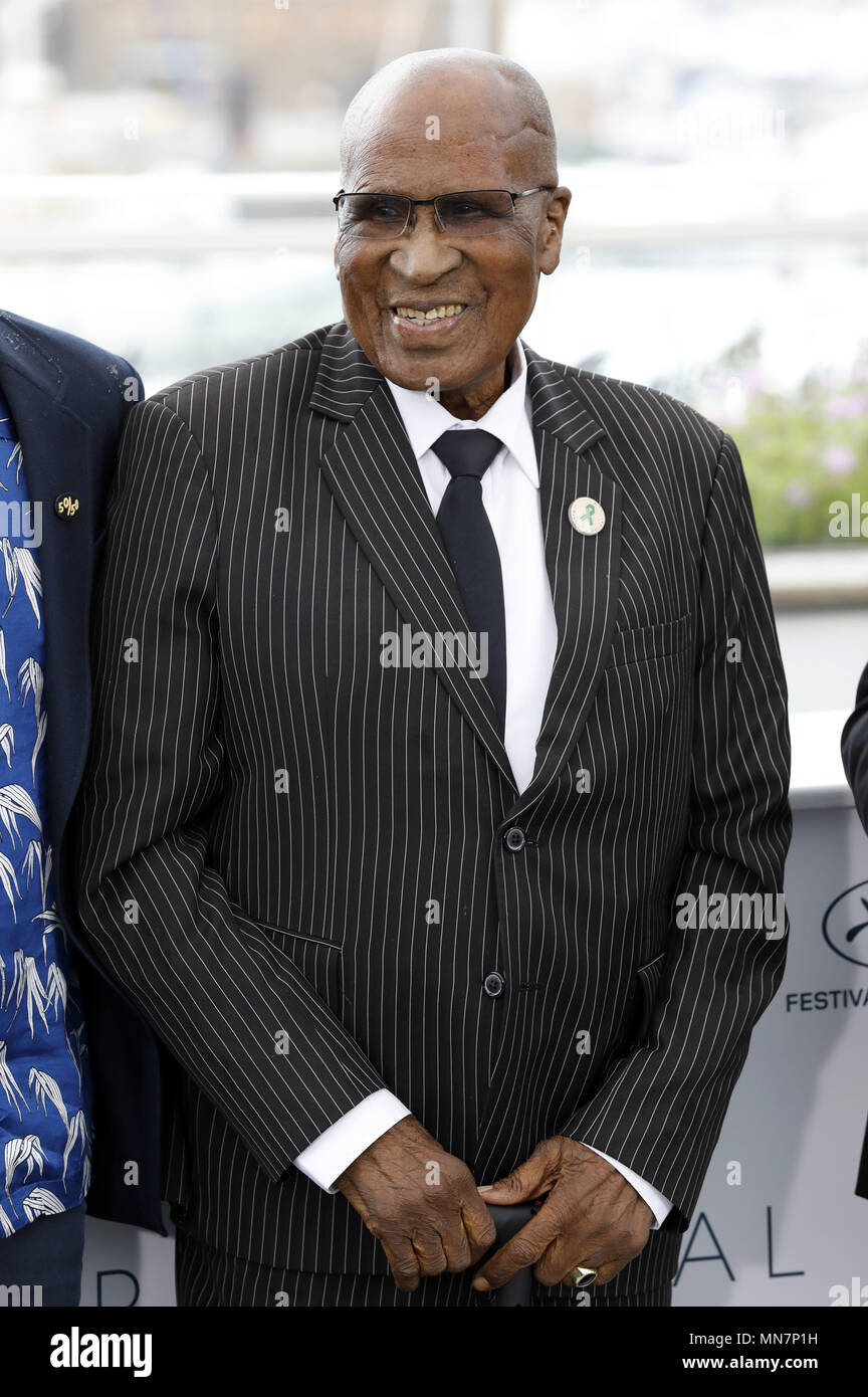 Cannes, Frankreich. 14th May, 2018. Andrew Mlangeni at the 'The State ...
