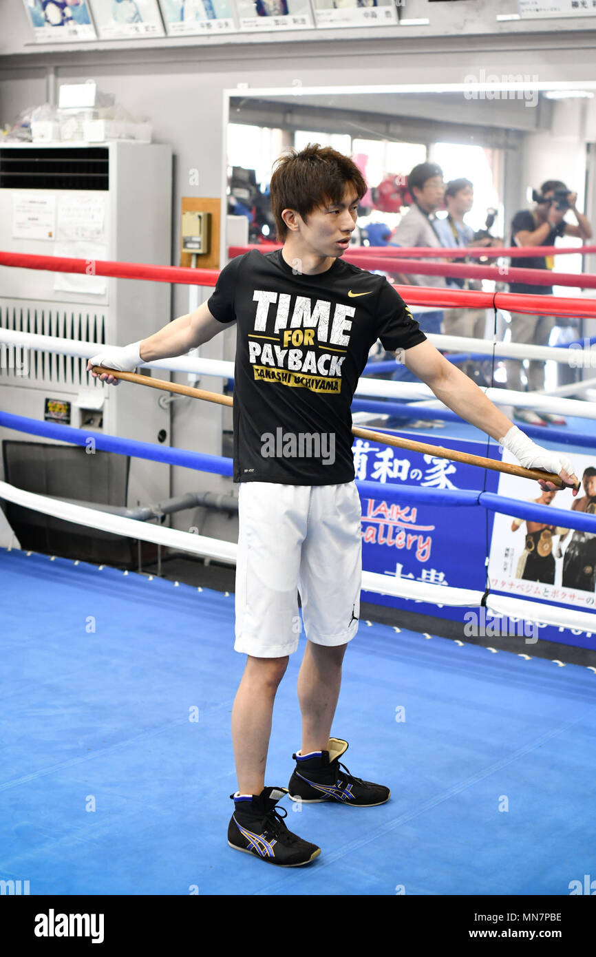 Tokyo, Japan. 14th May, 2018. Ryoichi Taguchi Boxing : Ryoichi Taguchi ...