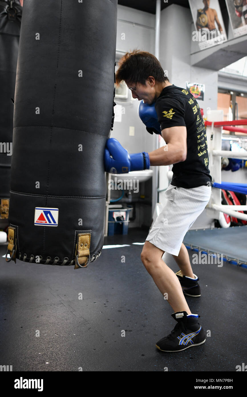 Tokyo, Japan. 14th May, 2018. Ryoichi Taguchi Boxing : Ryoichi Taguchi ...