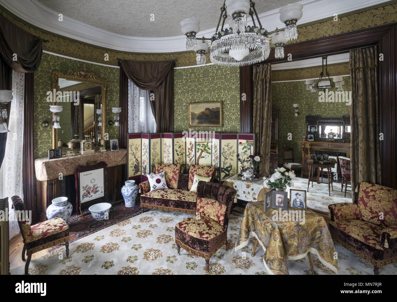 15th May, 2018. Renovated Korean Empire's legation in D.C. Shown is a ...