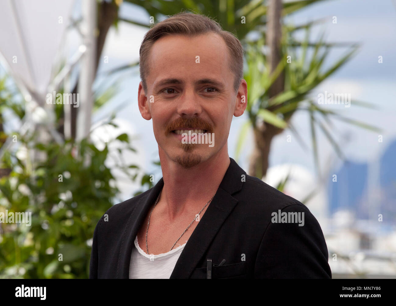 Cannes, France. 15th May, 2018. Actor Jasper Paakkonen at the ...