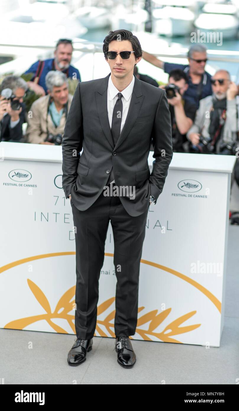 Adam Driver Actor Blackkklansman, Photocall. 71 St Cannes Film Festival ...