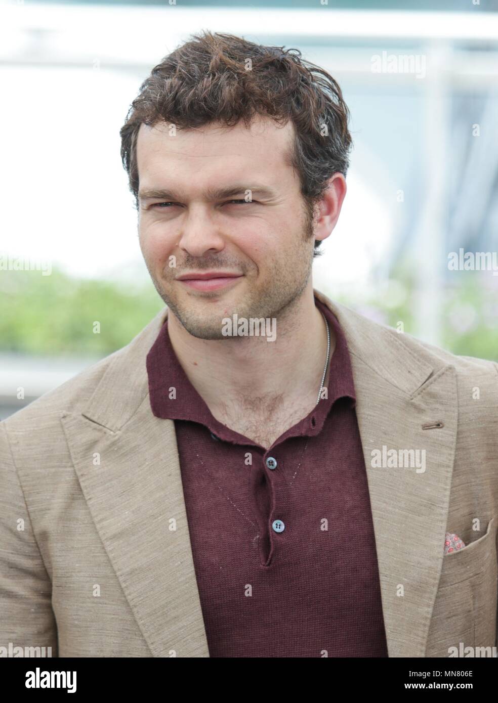 Cannes, France. 15th May 2018. Alden Ehrenreich Actor Solo: A Star Wars ...