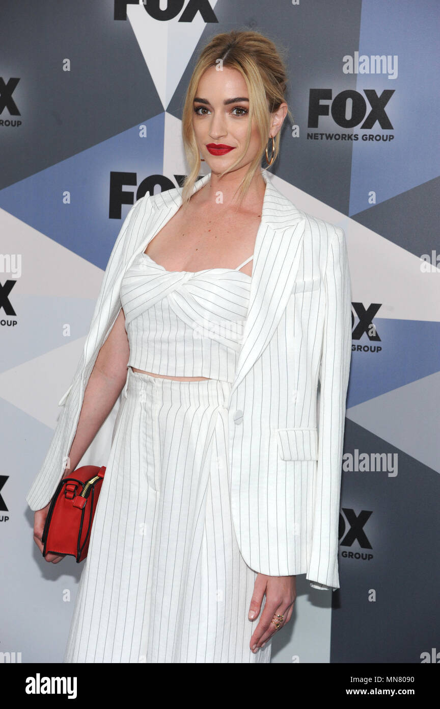 NEW YORK, NY - MAY 14: Brianne Howey at the 2018 Fox Network Upfront at ...
