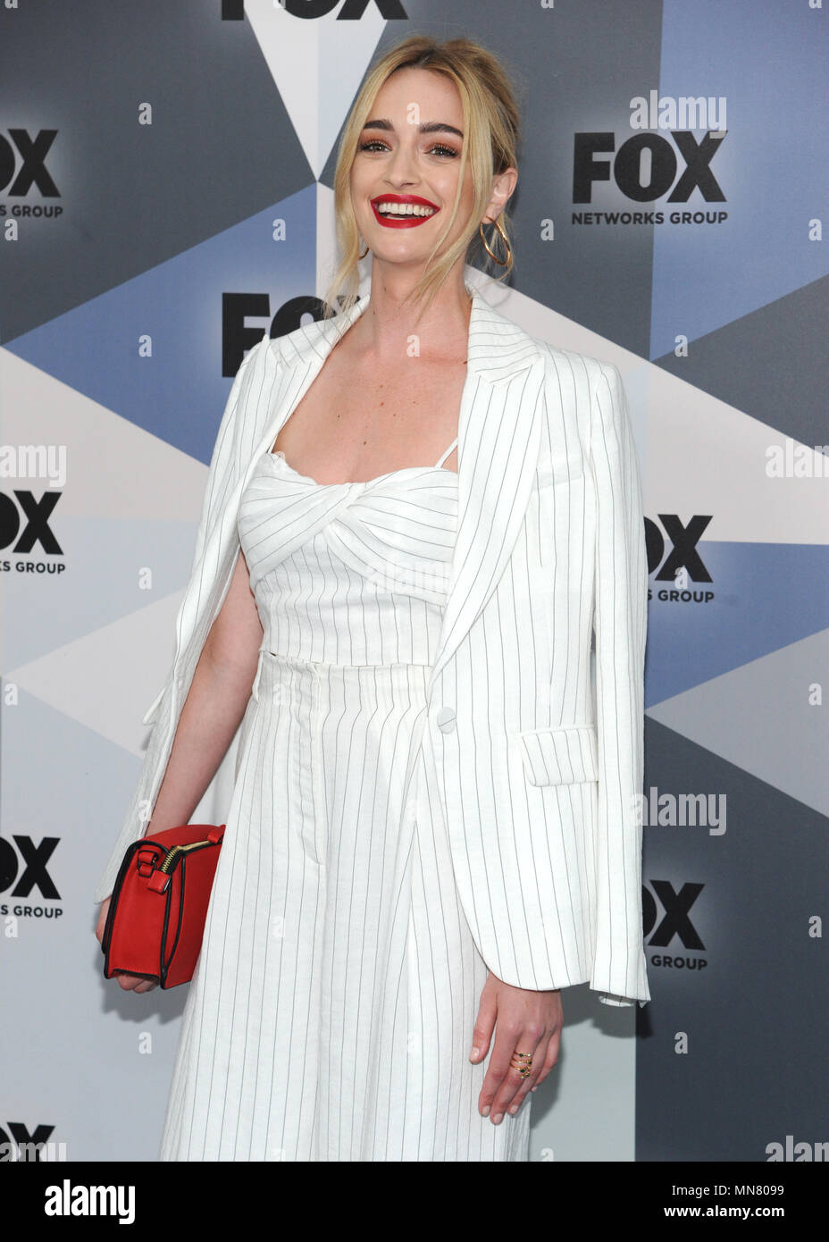 NEW YORK, NY - MAY 14: Brianne Howey at the 2018 Fox Network Upfront at ...