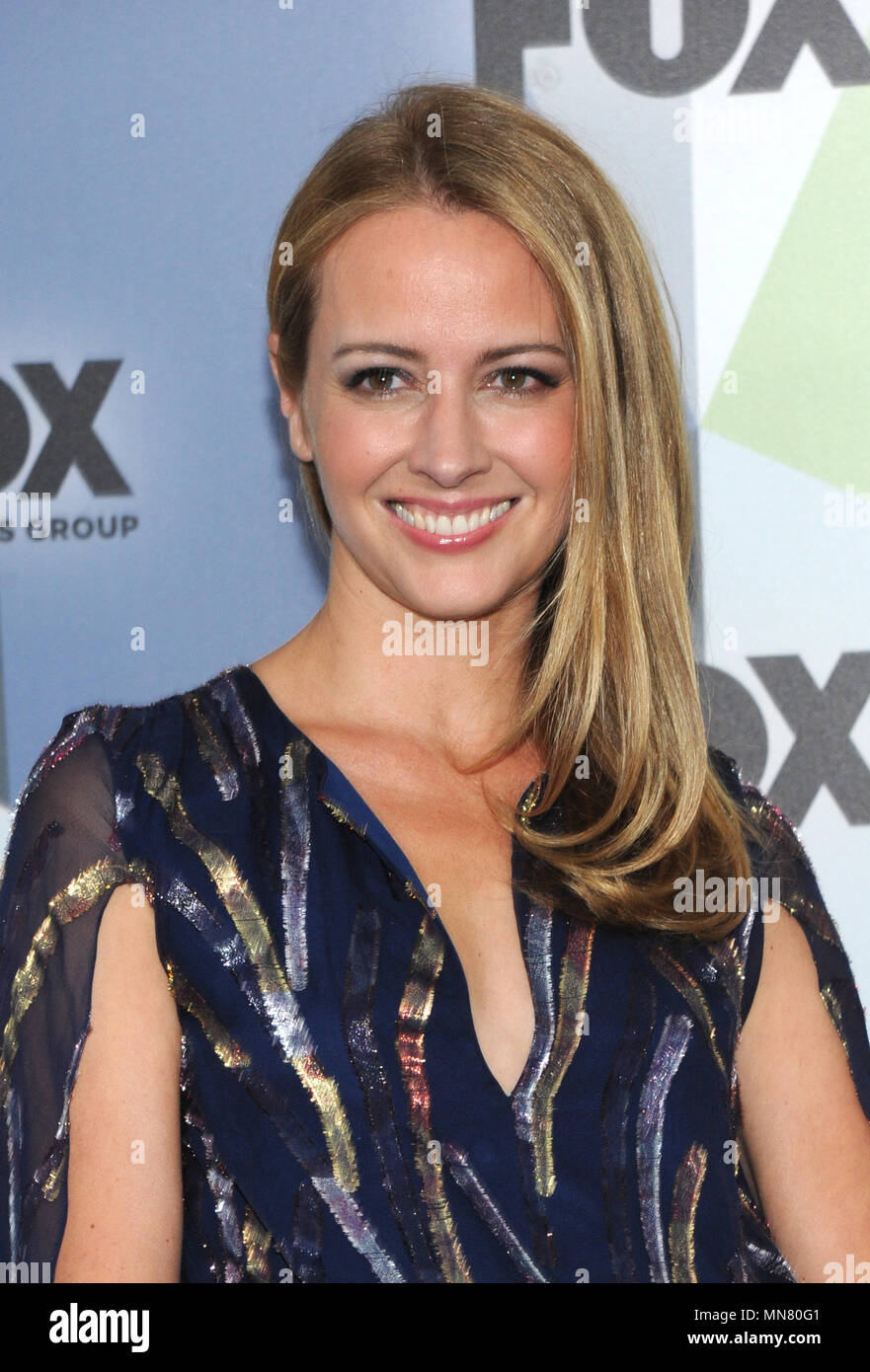 NEW YORK, NY - MAY 14: Amy Acker at the 2018 Fox Network Upfront at ...