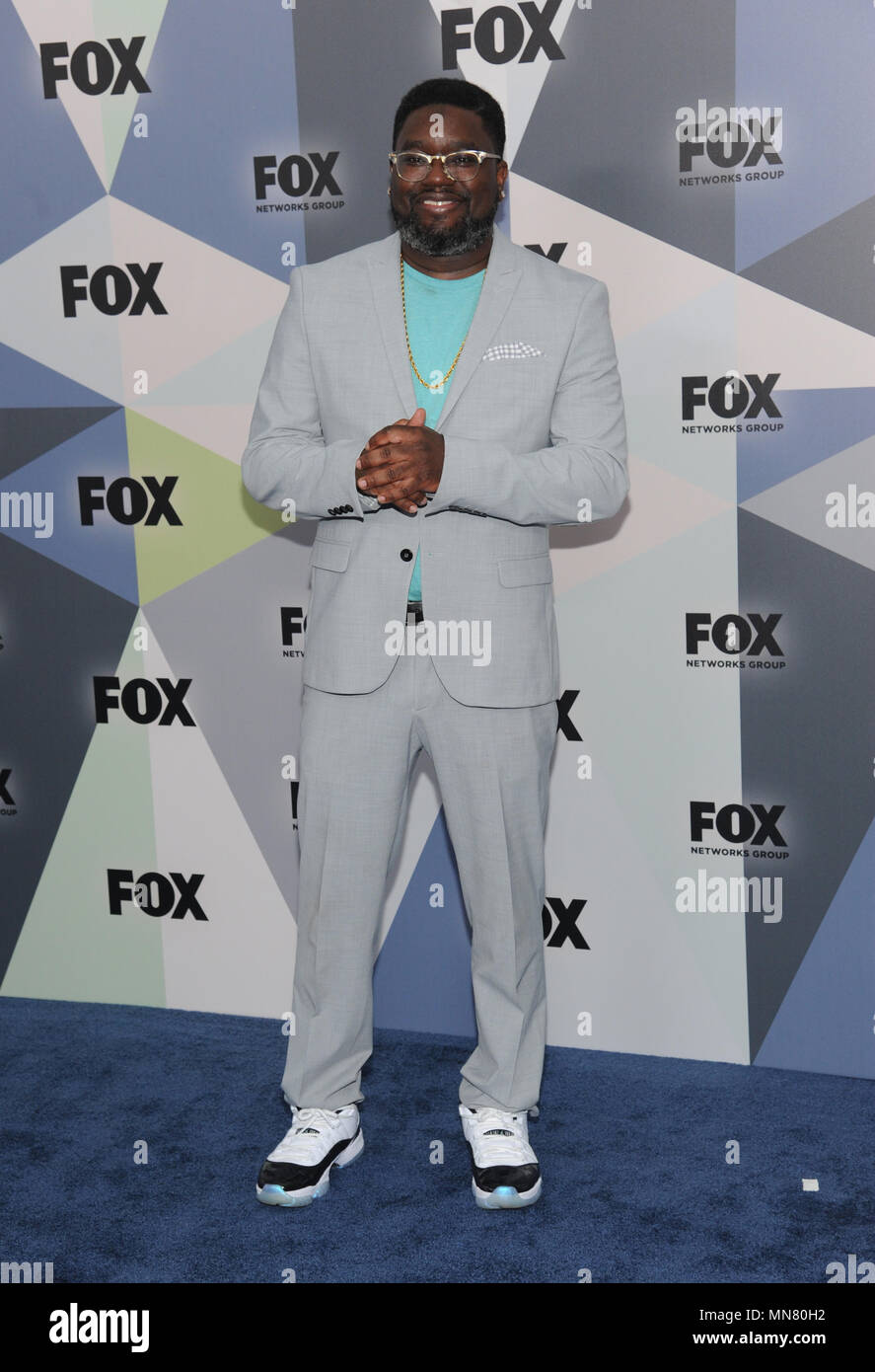 NEW YORK, NY - MAY 14: Lil Rel Howery at the 2018 Fox Network Upfront at Wollman Rink, Central ...