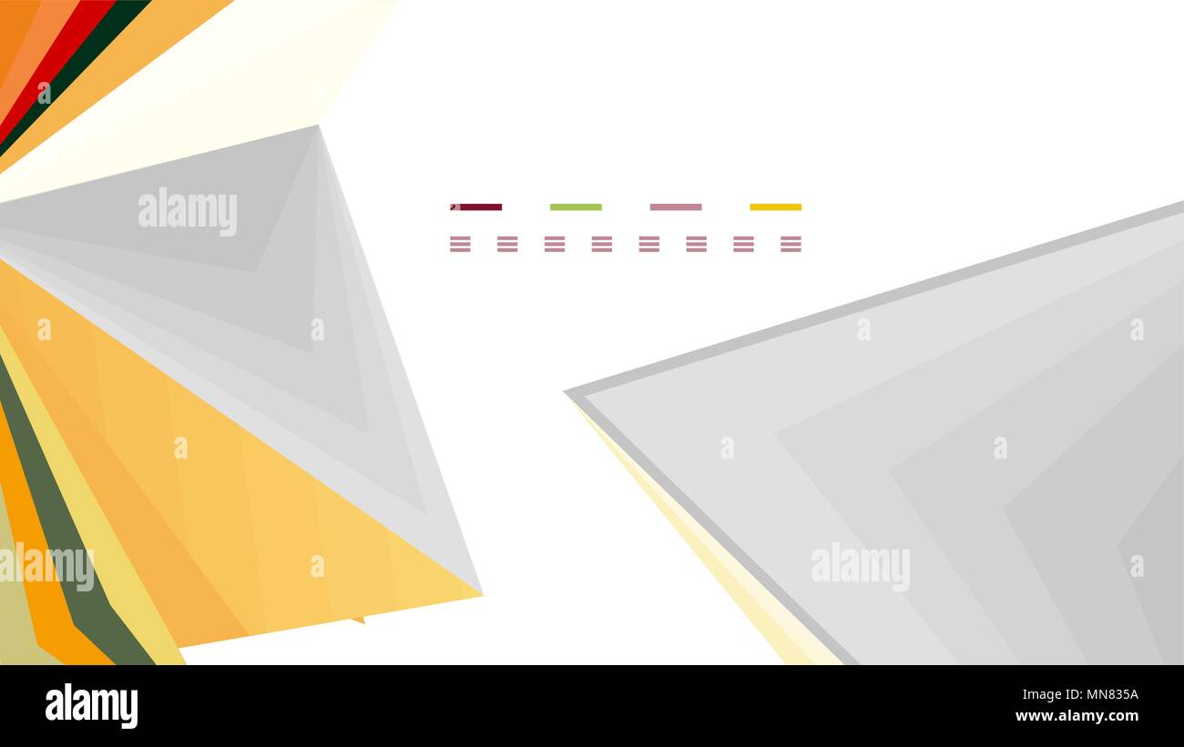 Modern triangle presentation template. Modern triangle presentation ...