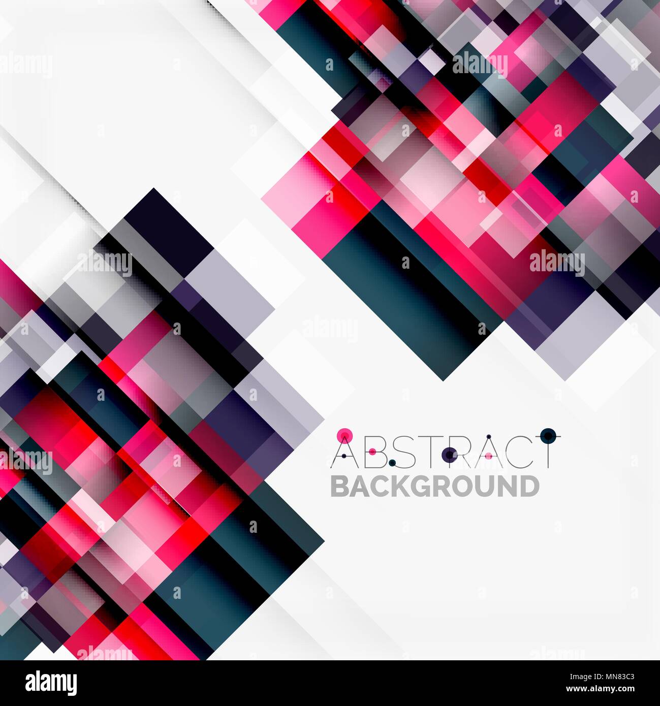 Abstract blocks template design background, simple geometric shapes on ...