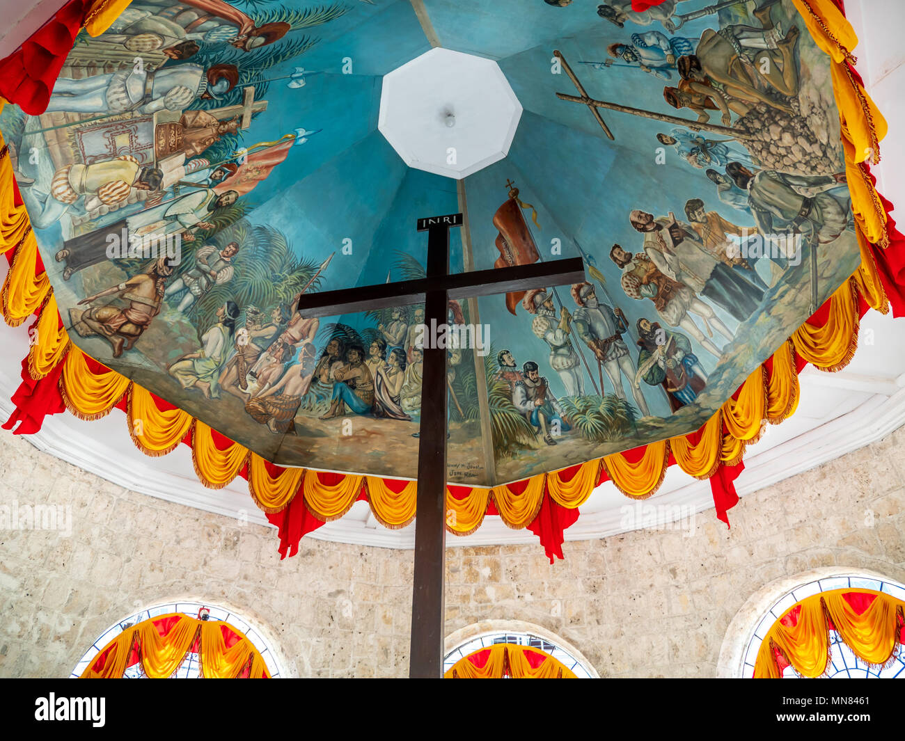 magellan cross in cebu city,Philippines Stock Photo - Alamy