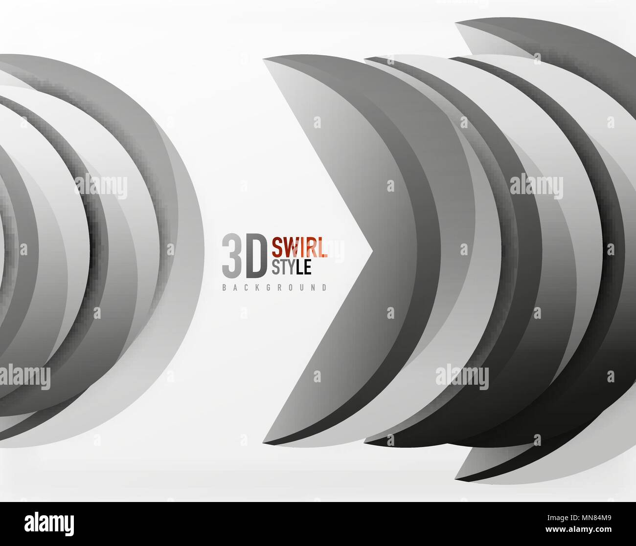 3D wave design. 3D wave lines design. Dynamic effect abstract vector ...