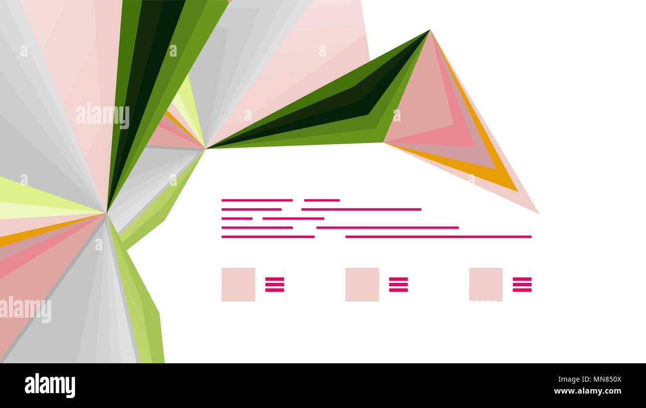 Modern triangle presentation template. Modern triangle presentation ...