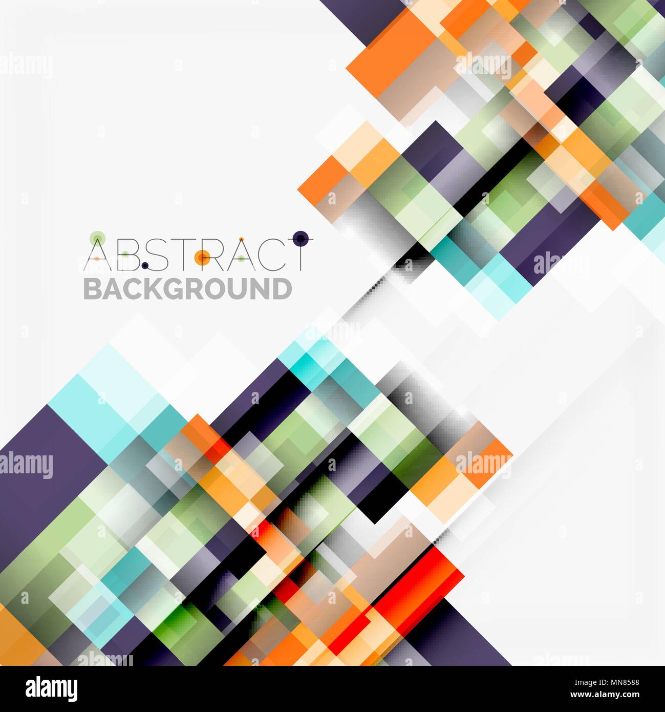 Abstract blocks template design background, simple geometric shapes on ...