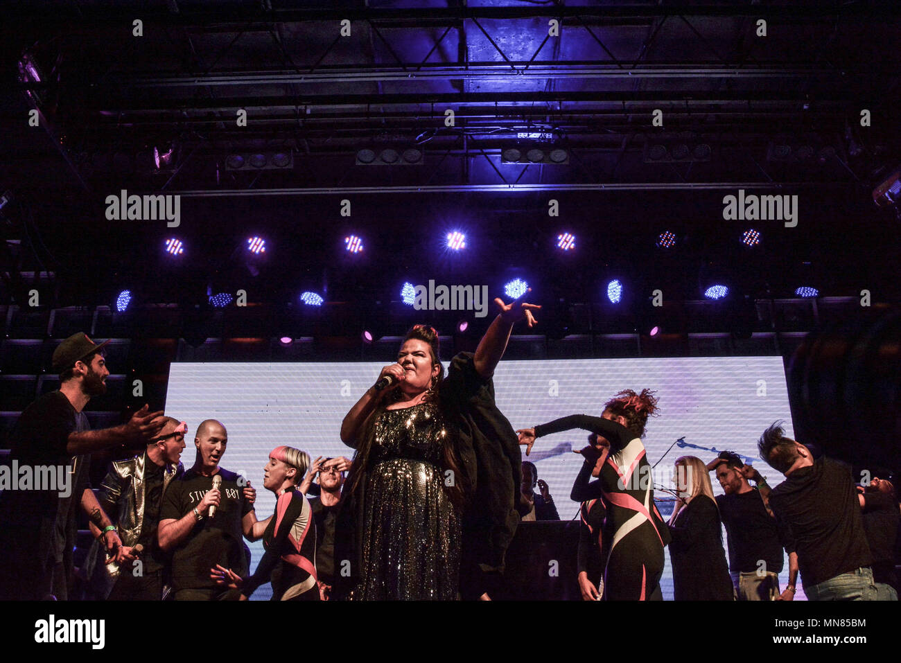 Chiesa lit up hi-res stock photography and images - Alamy