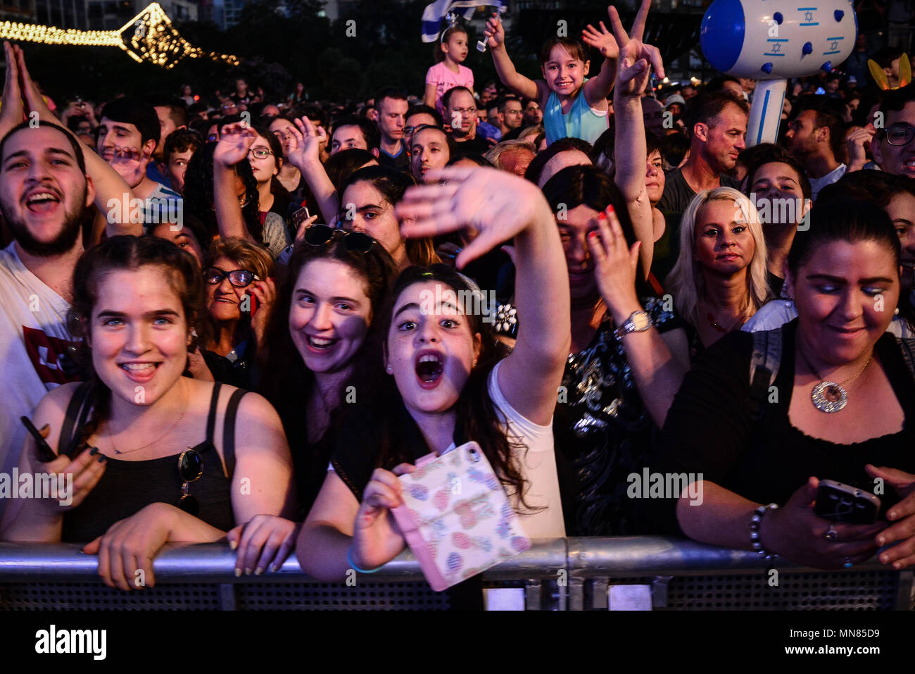 Tel Aviv, Israel. 14th May, 2018. Singer Netta Barzilai and the ...